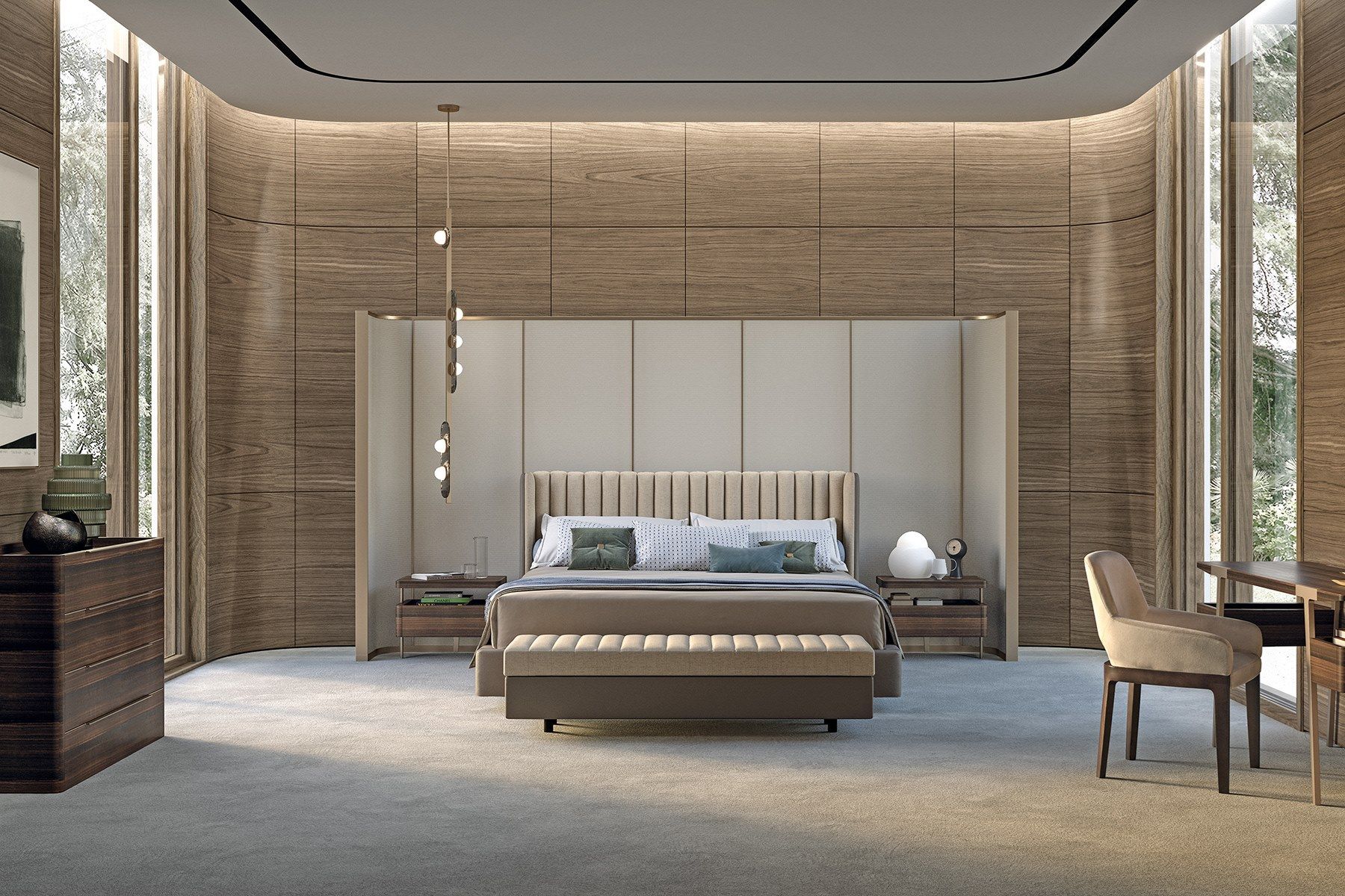 DOMUS | Bed By Turri design Matteo Nunziati