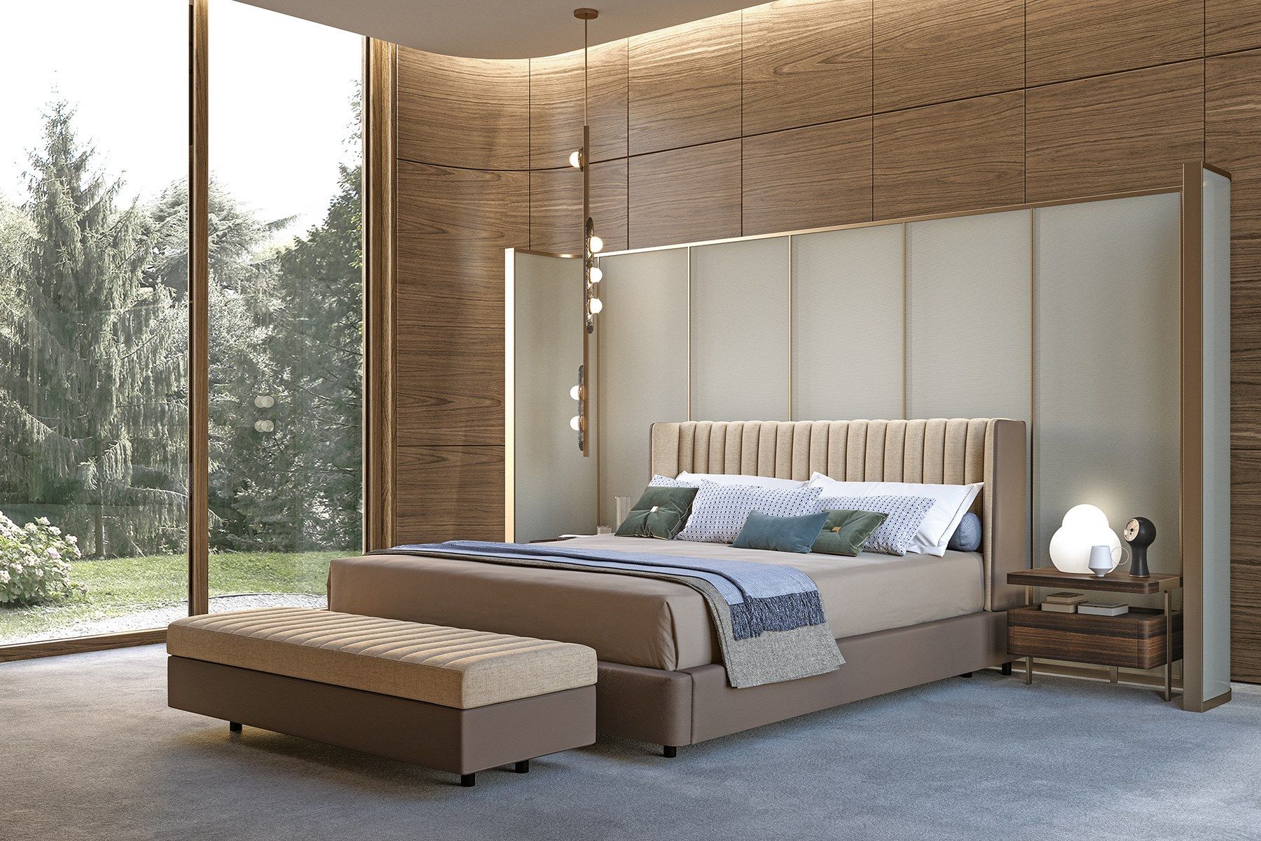 DOMUS | Bed By Turri design Matteo Nunziati