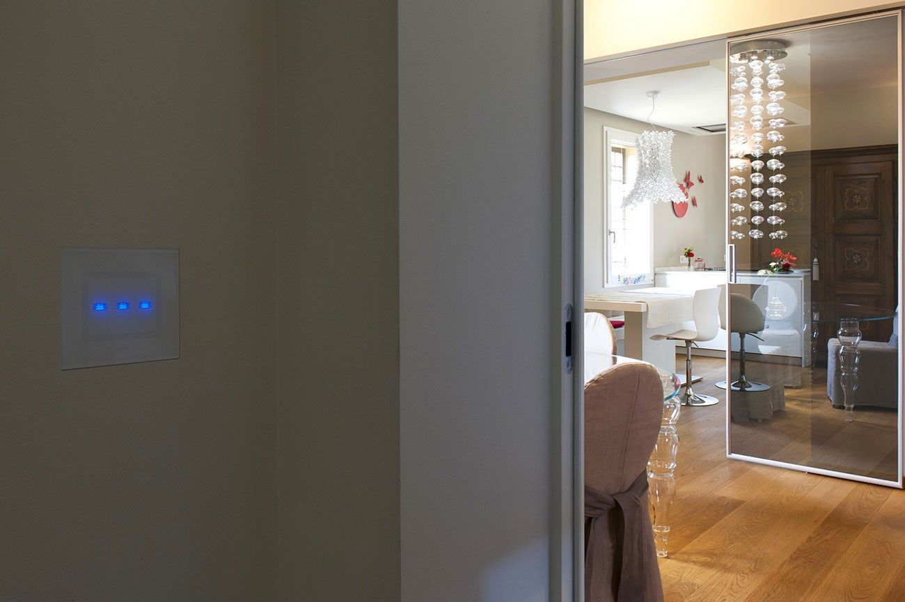 Glass electrical socket DOMUS TOUCH By AVE