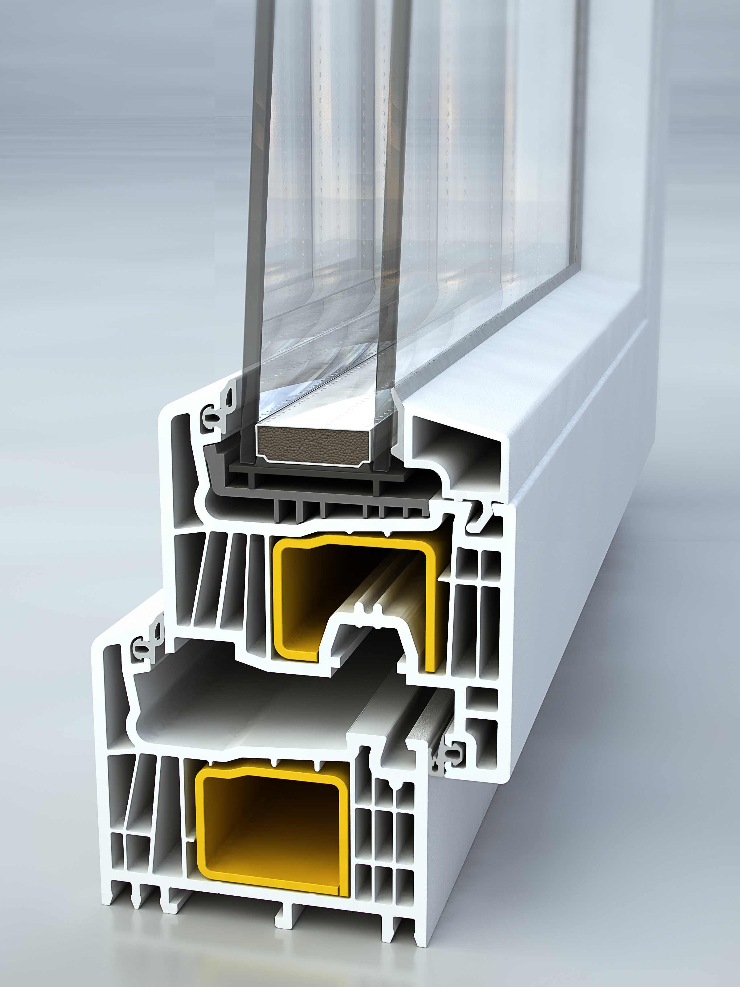 DOMUS PVC double glazed window By NURITH