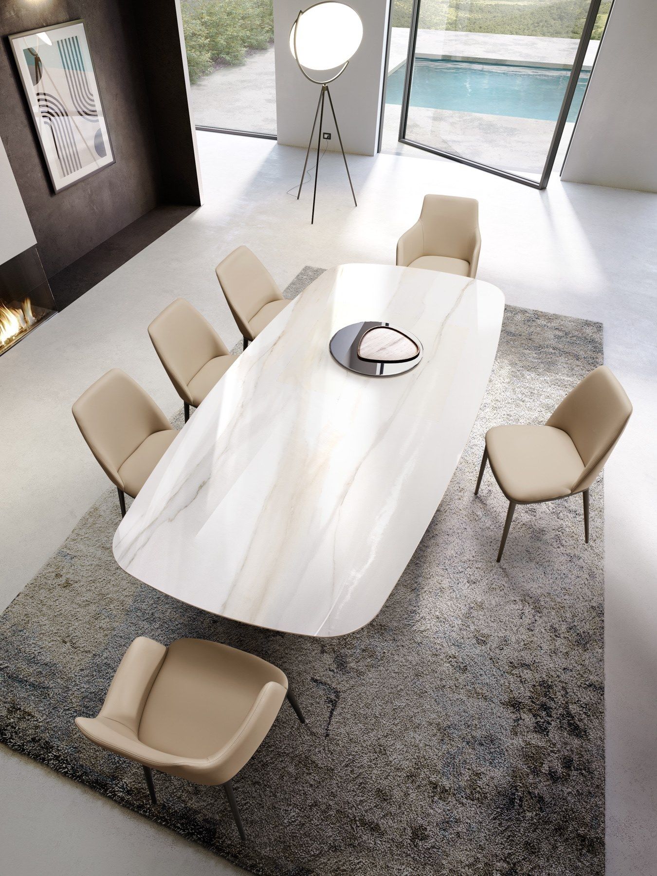 DORADO | Ceramic table By EFORMA design Moom