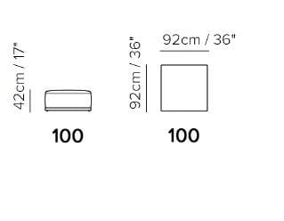 DORIAN | Pouf Dorian Collection By Natuzzi design Maurizio Manzoni ...