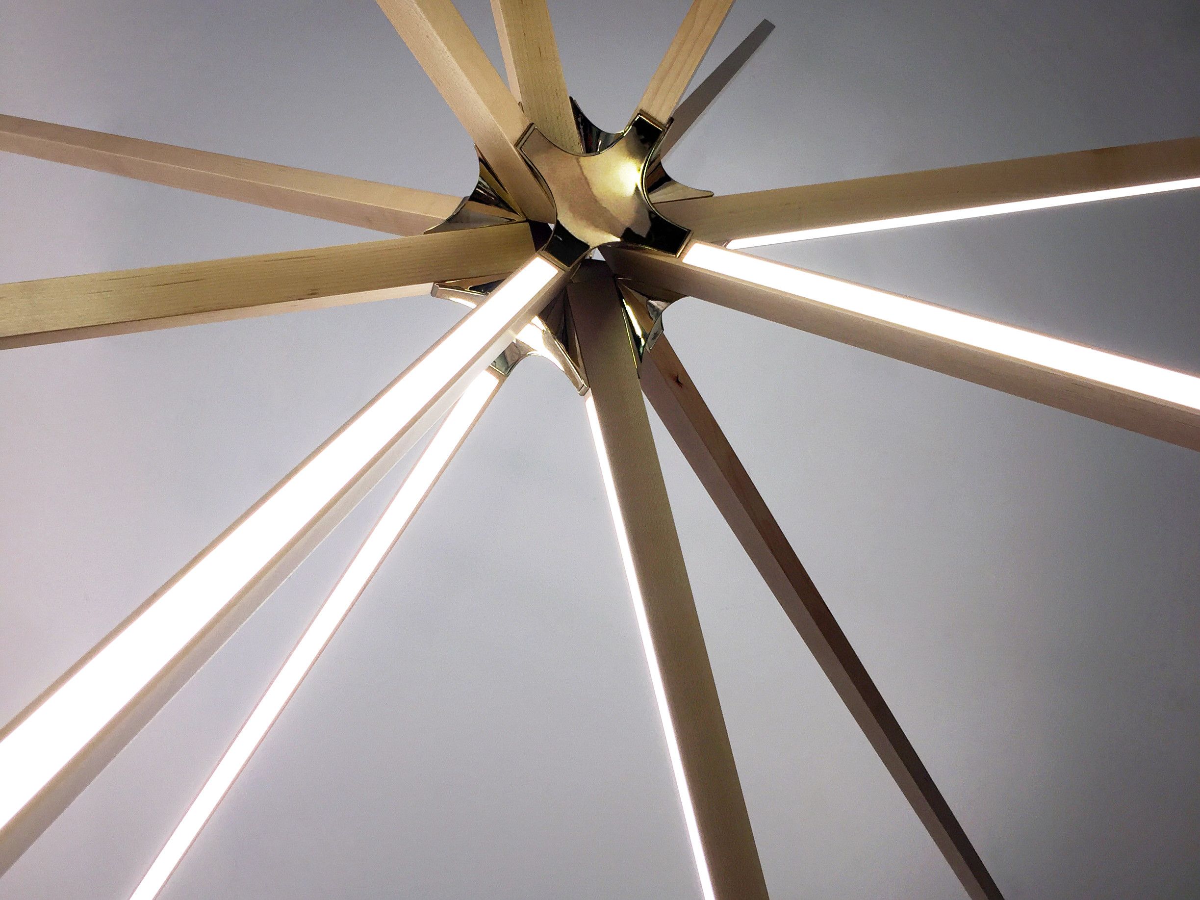 LED wooden pendant lamp DOUBLE BOOM Boom Collection By Stickbulb design ...