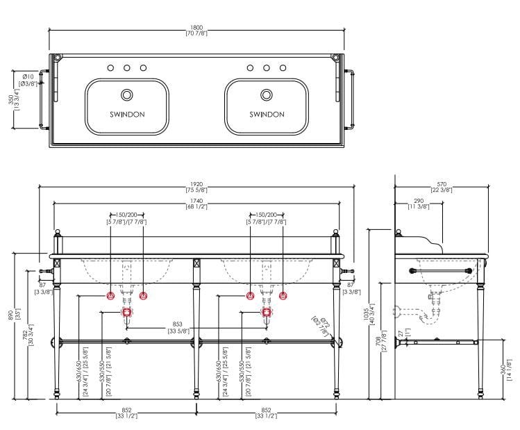 DOUBLE MADISON By Devon&Devon