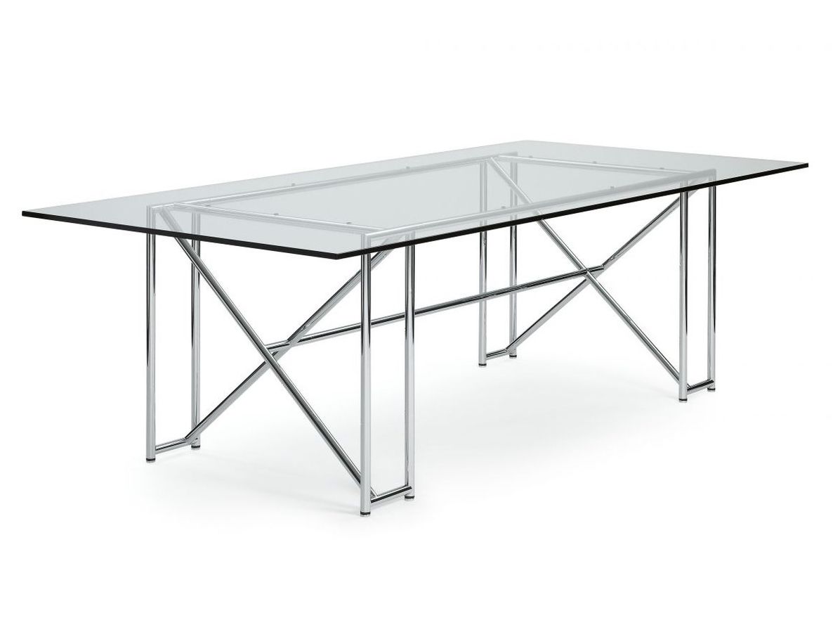 DOUBLE X Table By ClassiCon | design Eileen Gray