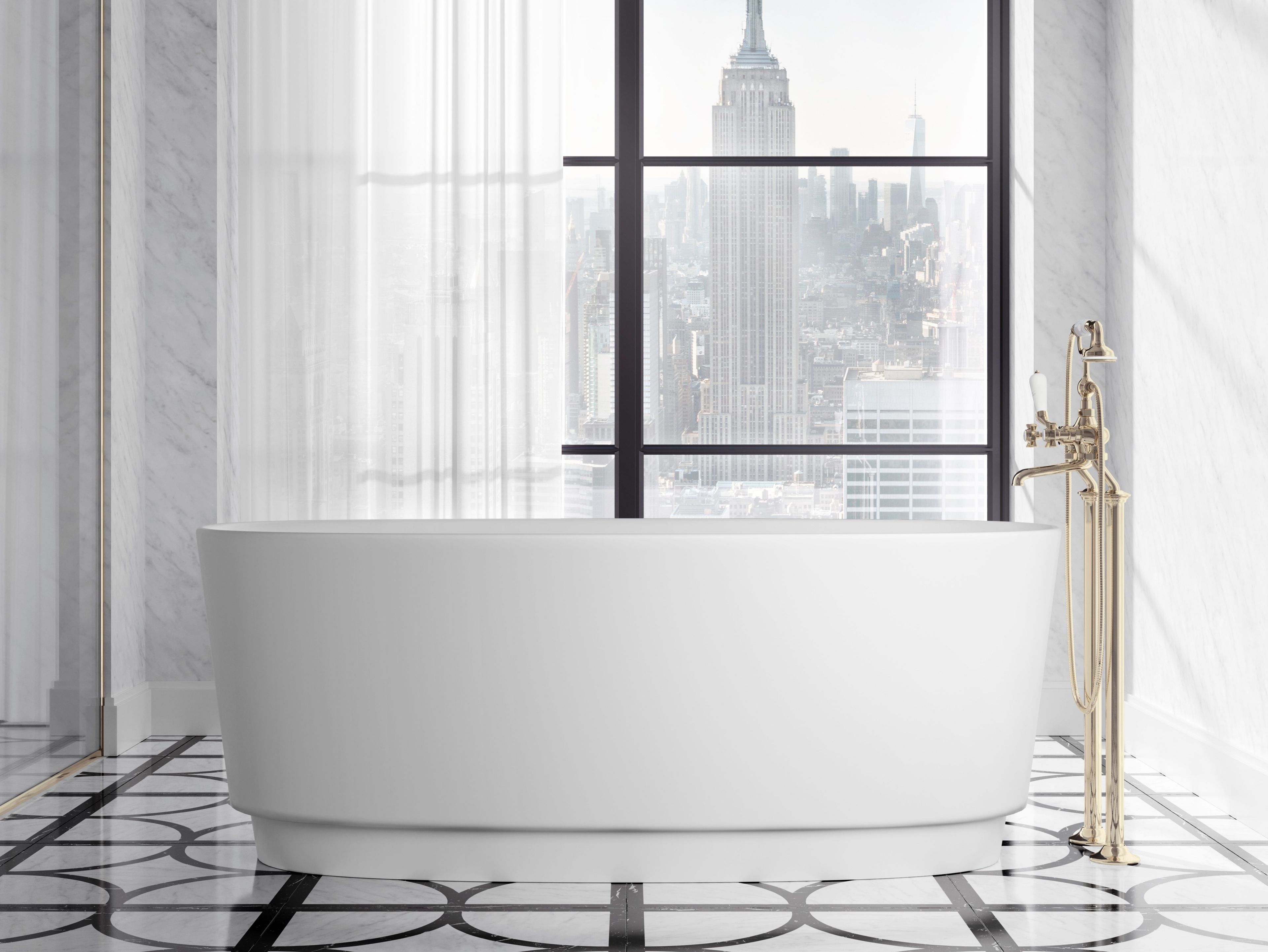 DOVE | Vasca da bagno ovale By Devon&Devon design Gensler