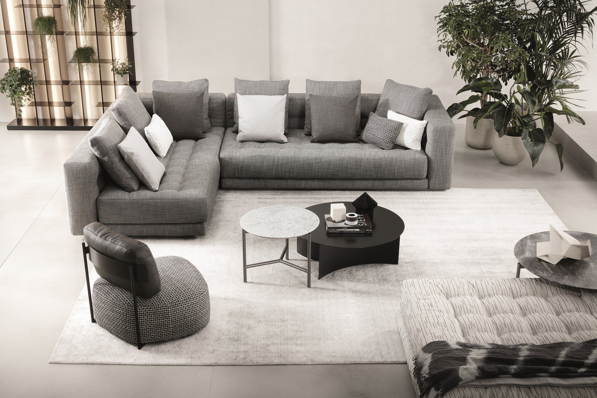 DOZE | Sectional sofa By Flou