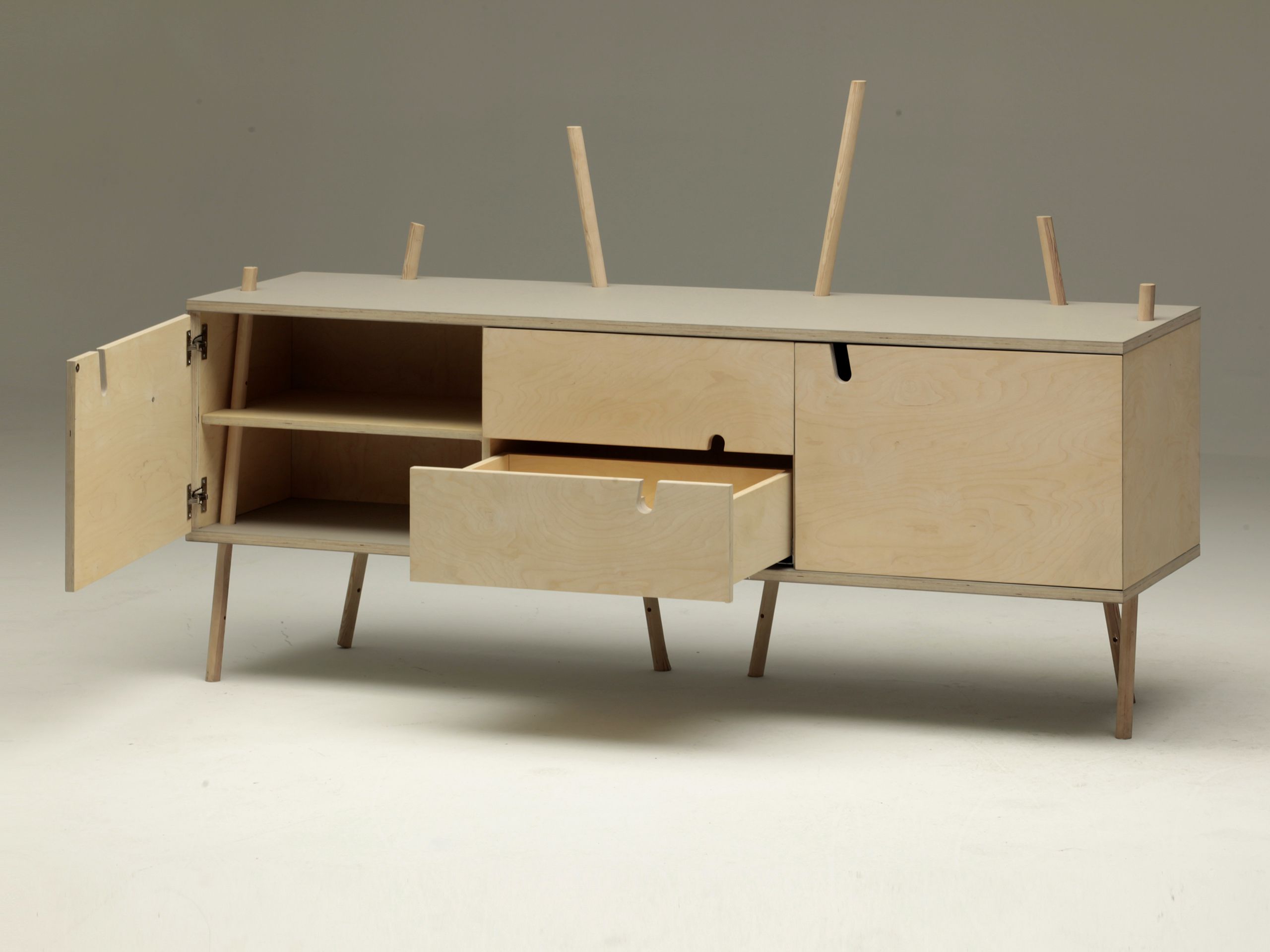 DR.ZAK Wooden sideboard By Dizzconcept | design Darko Špiljarić