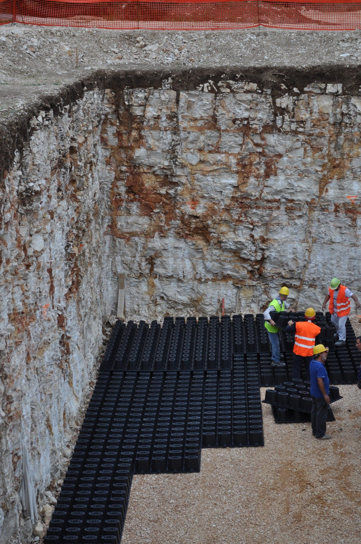 Drainage channel and part DRAINPANEL By Geoplast