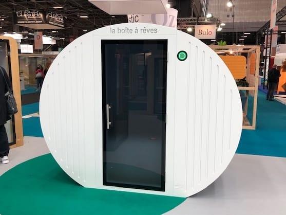 Micro-nap space at work DREAM BOX By SBS Silence Business Solutions