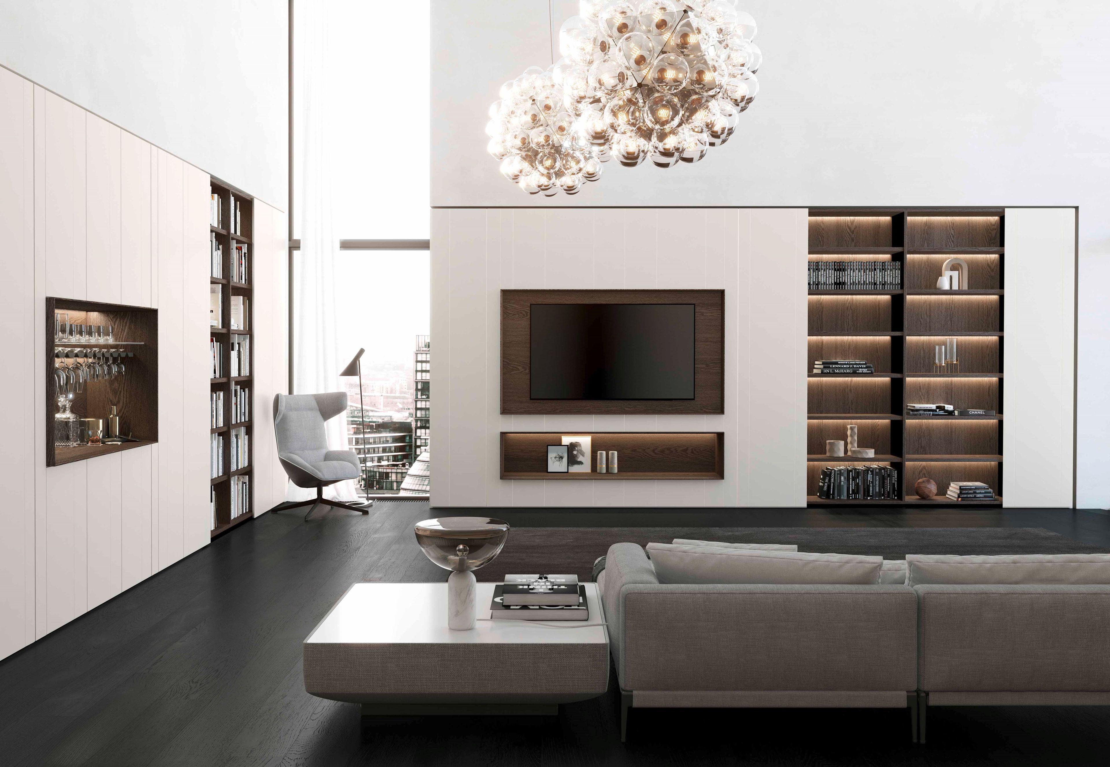DRESS CODE Sectional wardrobe By OLIVIERI | design Luca Gangemi