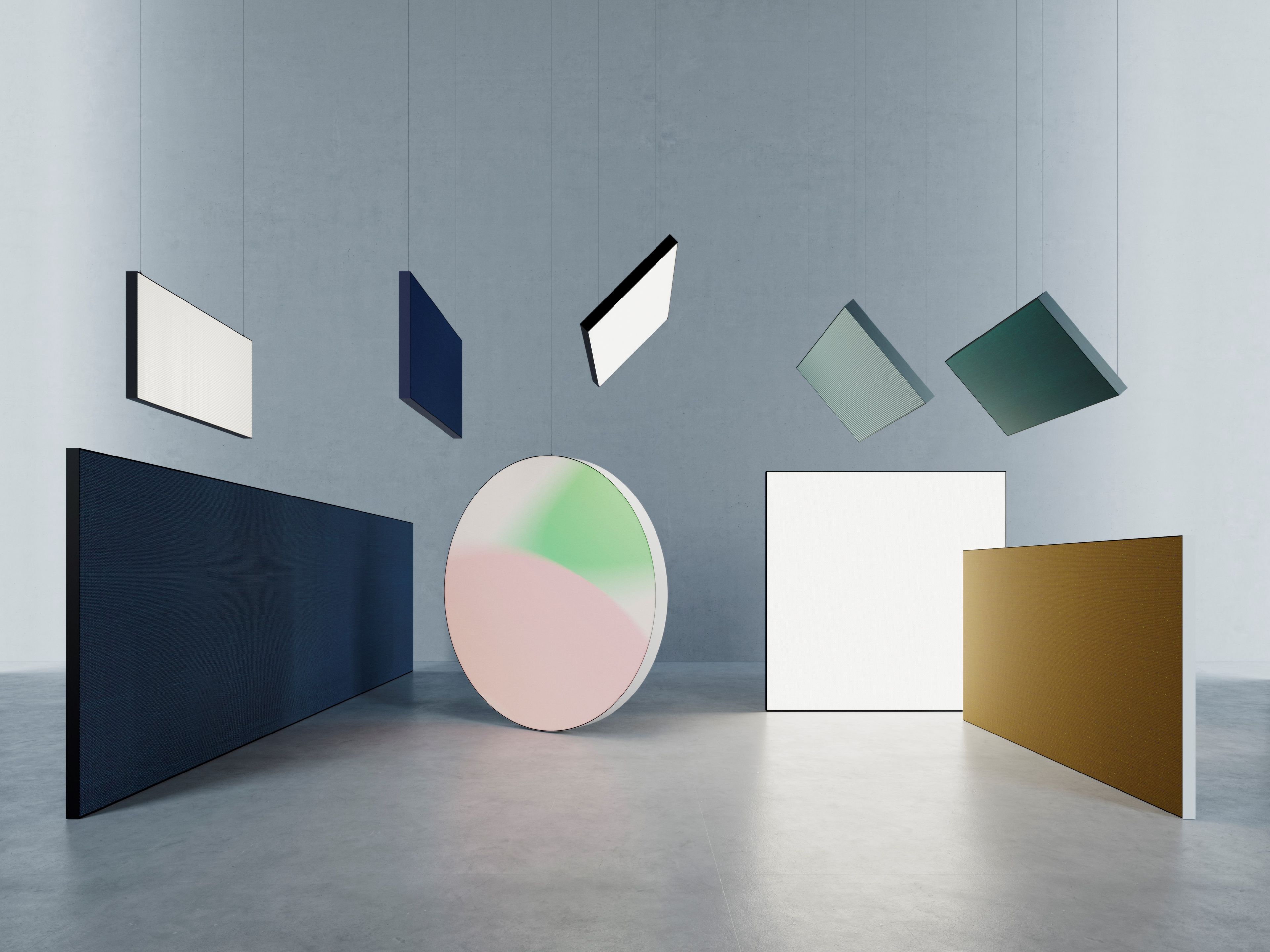 DRESSWALL ACOUSTICS Office screen By Dresswall