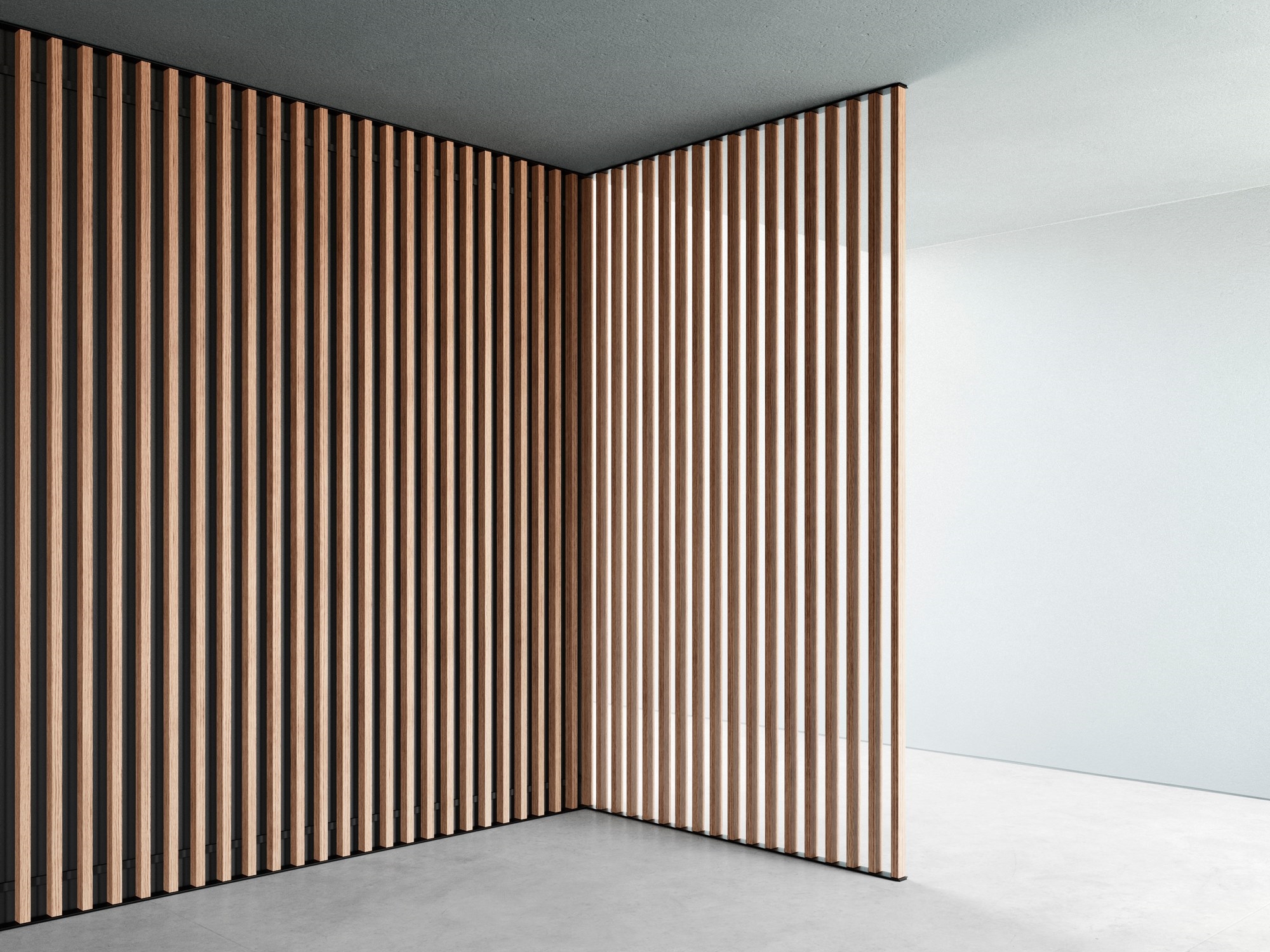 Pared divisoria de aluminio DRESSWALLSTRIPES SQ-R50 By Dresswall