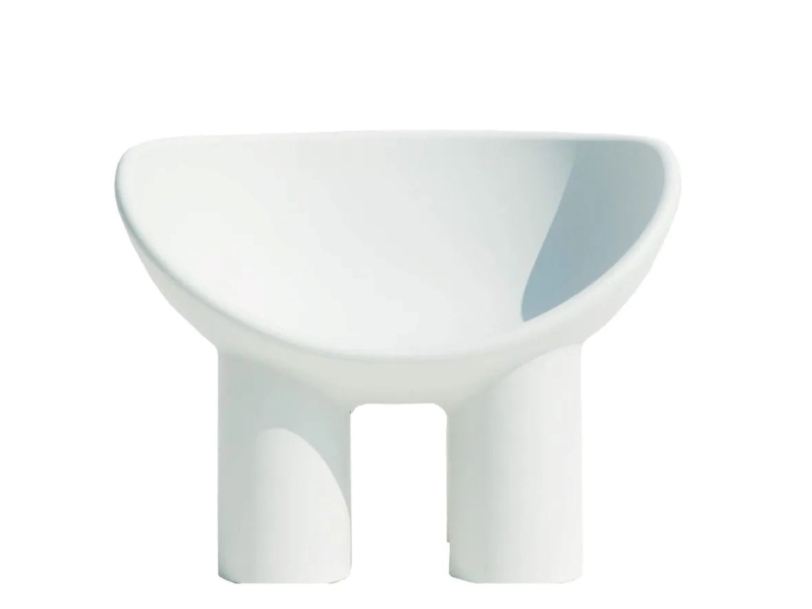 DRIADE - ROLY POLY CONCRETE easy chair By In Stock design Faye Toogood