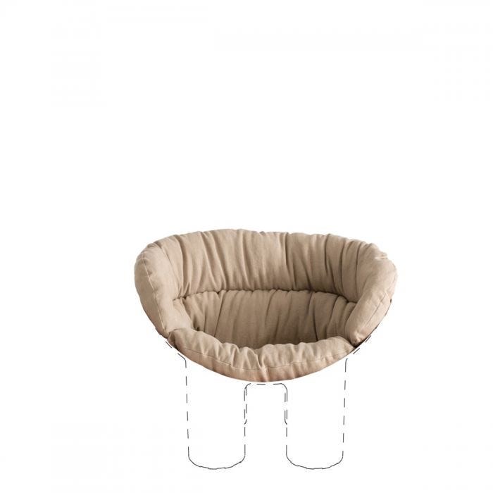 DRIADE - ROLY POLY PEAT CUSHION Easy chair By In Stock | design Faye ...