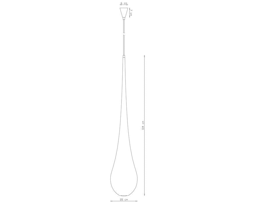 DROP 104 LED handmade pendant lamp By Bloomboom | design François-Marie ...