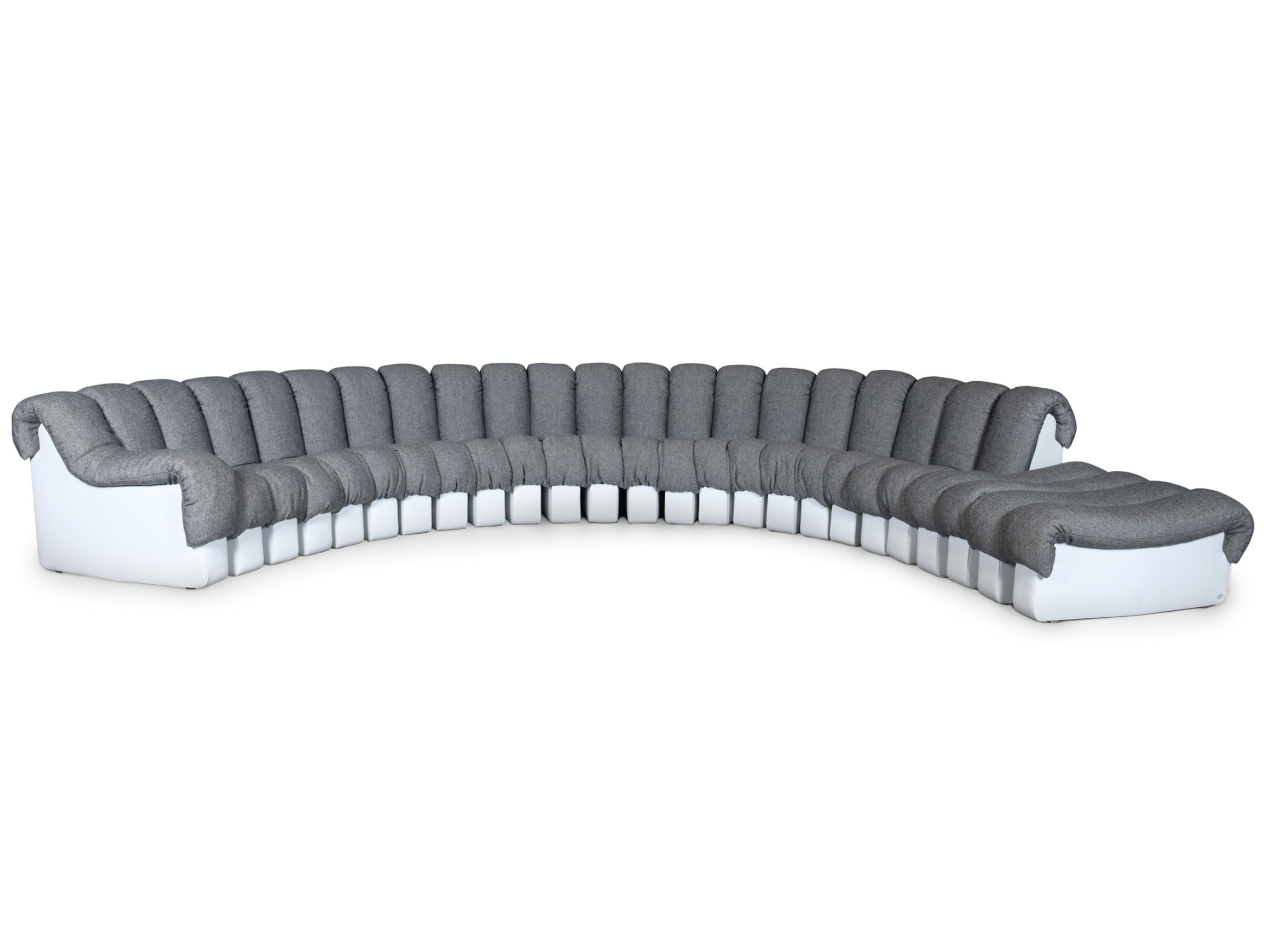 DS-600 SNAKE Modular curved sofa By de Sede | design Heinz Ulrich, Ueli ...