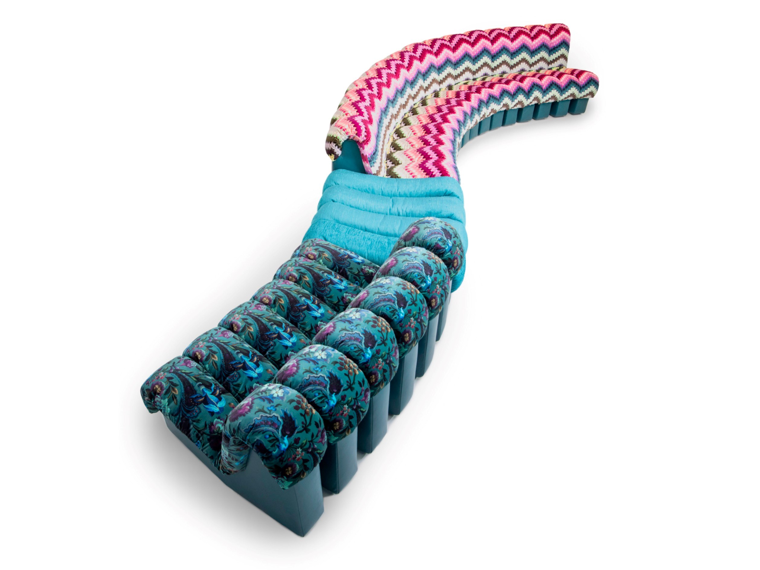 DS-600 SNAKE Modular curved sofa By de Sede | design Heinz Ulrich, Ueli ...