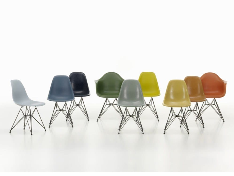 DSR Polypropylene chair By Vitra