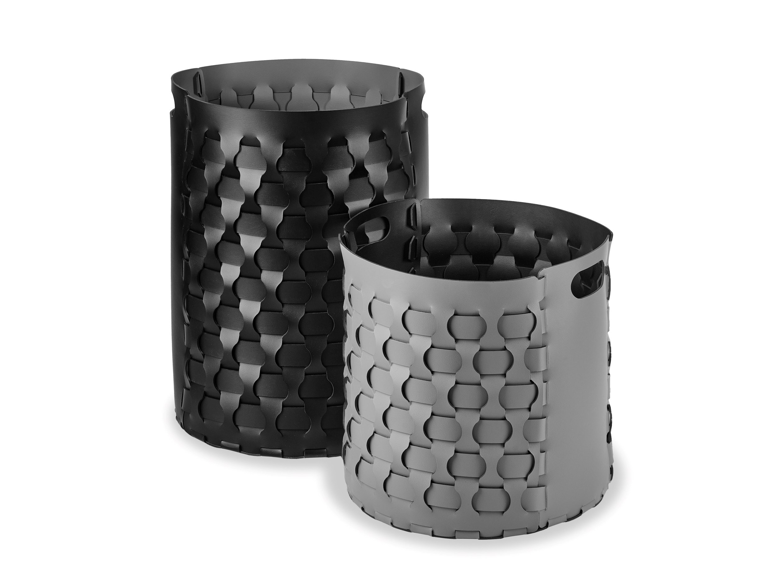 DUBAI Leather laundry container By ADJ