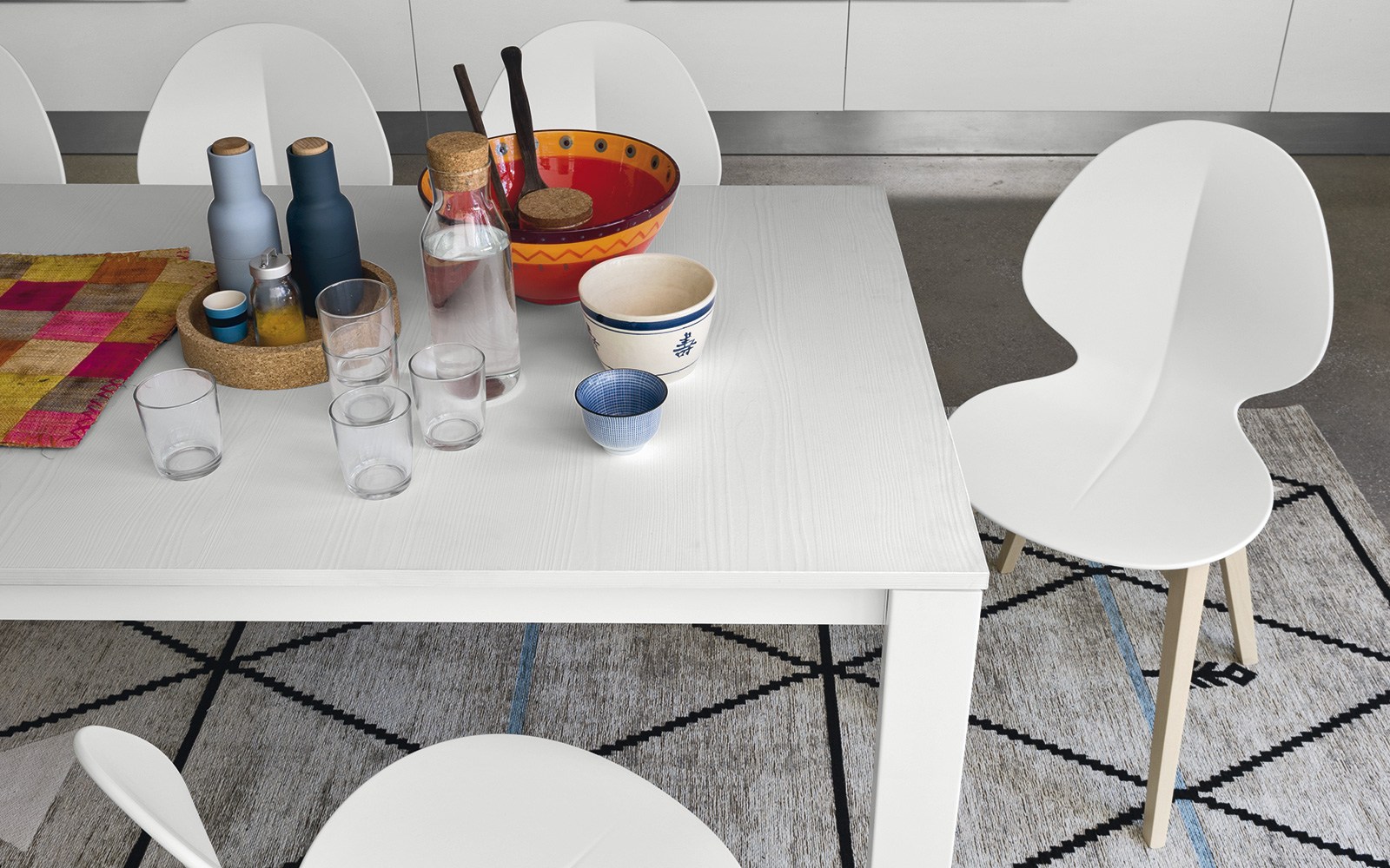 Tavolo allungabile da pranzo rettangolare DUCA By Calligaris