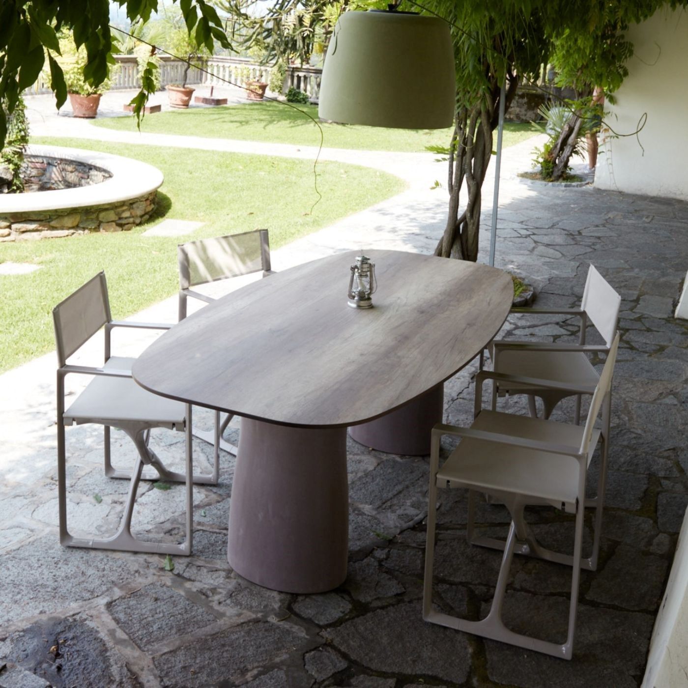 DUETTO MOLESKIN table By Serralunga