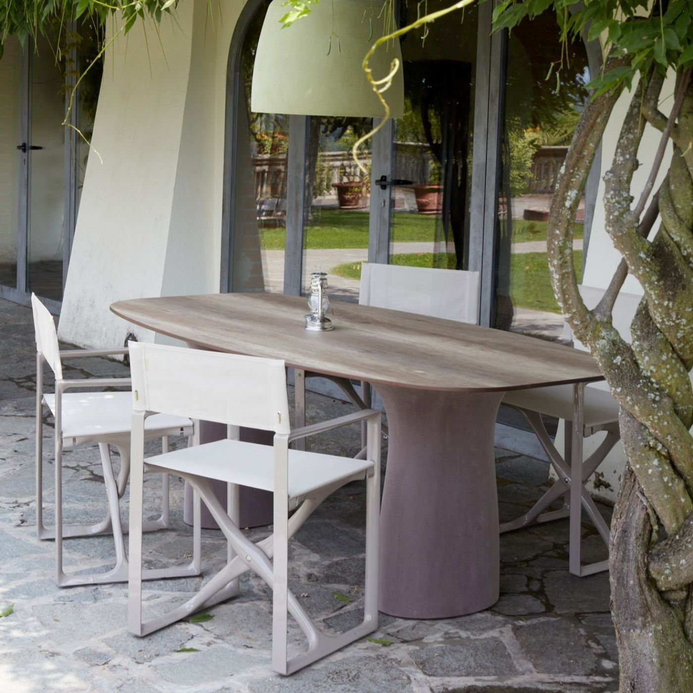 DUETTO MOLESKIN table By Serralunga