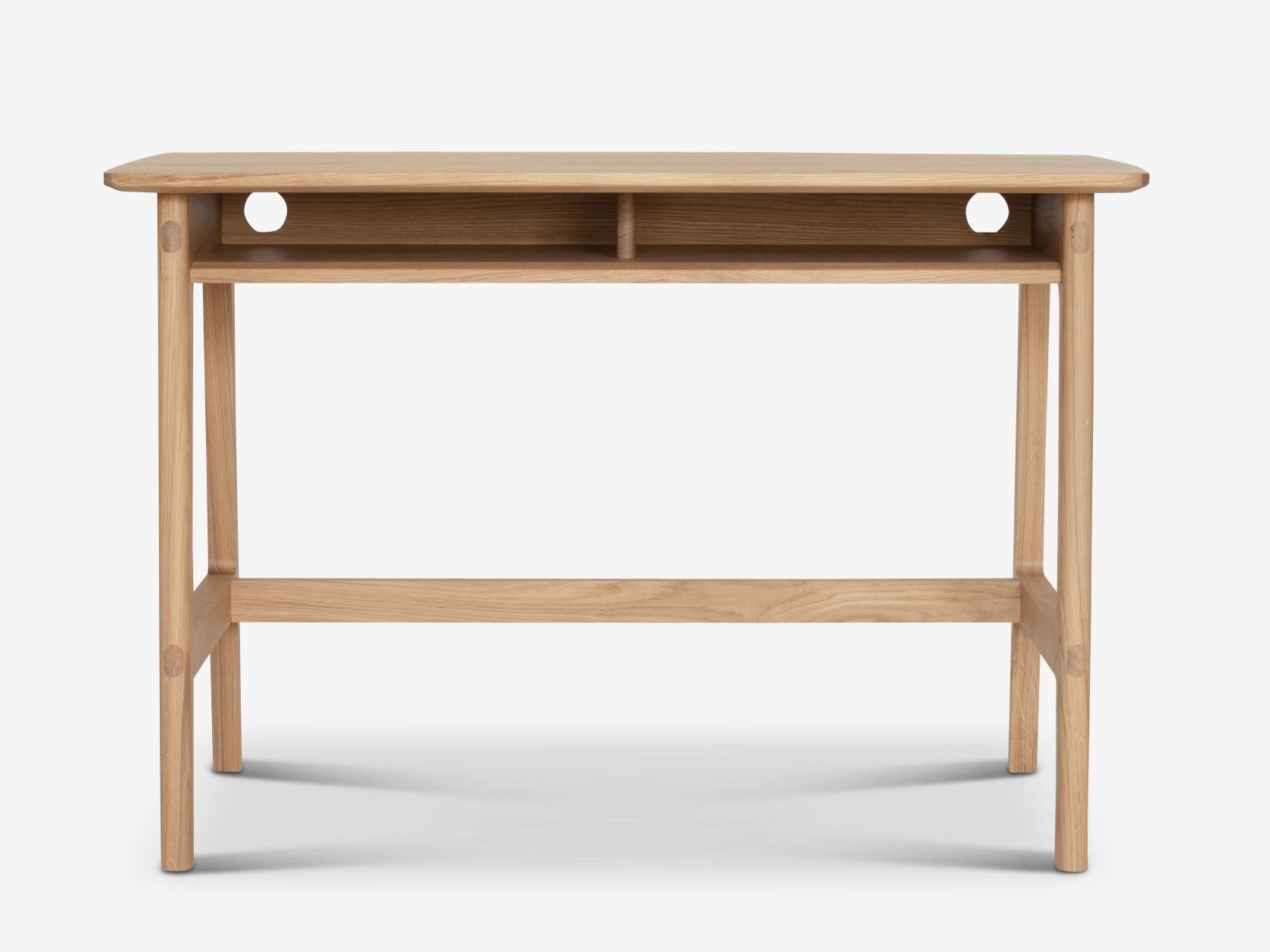 DULWICH Rectangular oak writing desk By Case | design Matthew Hilton