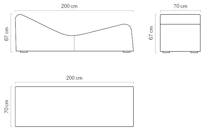 DUNA Spa bed By Trona