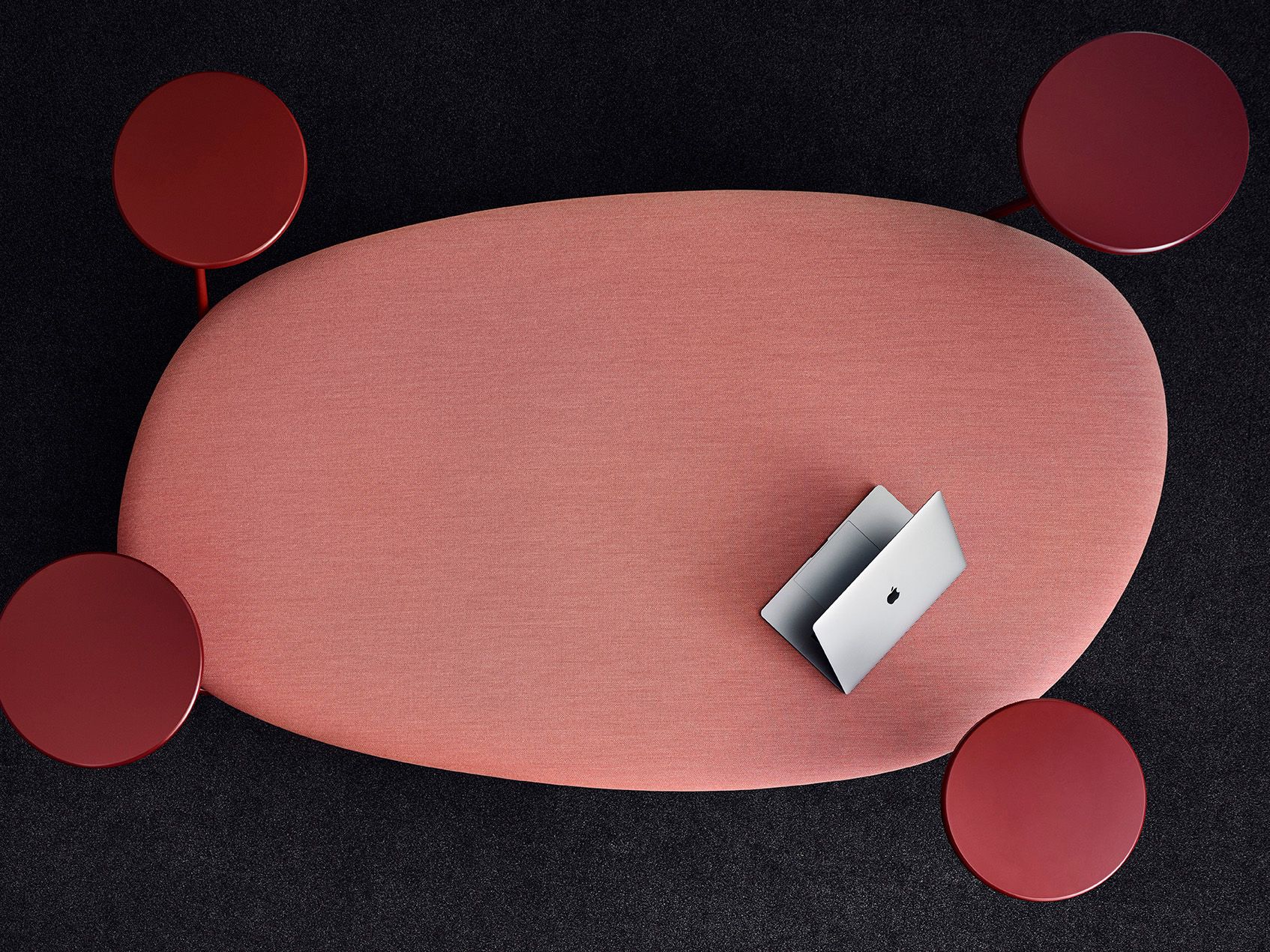 DUNE Backless fabric bench seating By Offecct | design FRONT