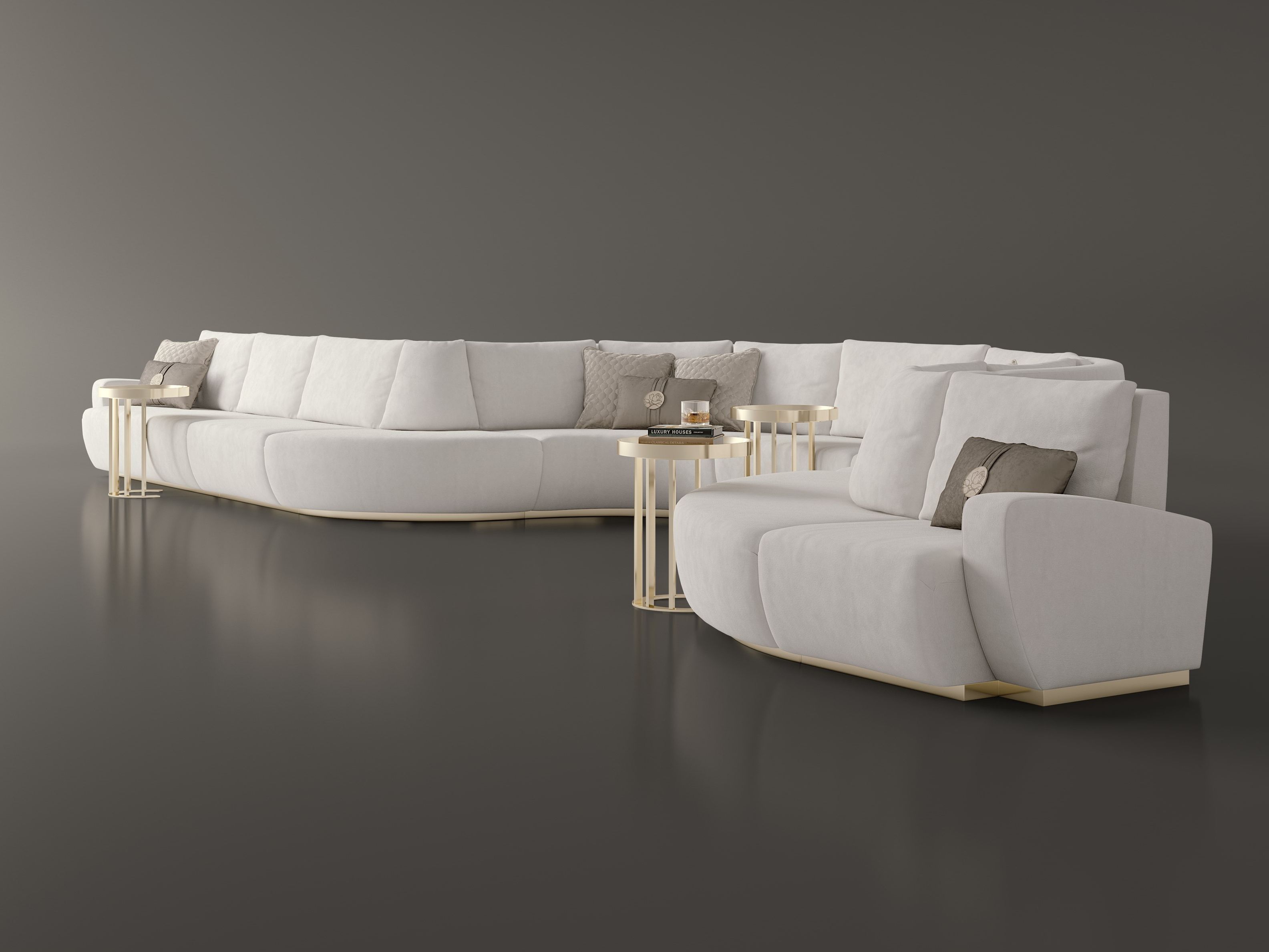 DUNE | Sectional sofa By Bizzotto Italia