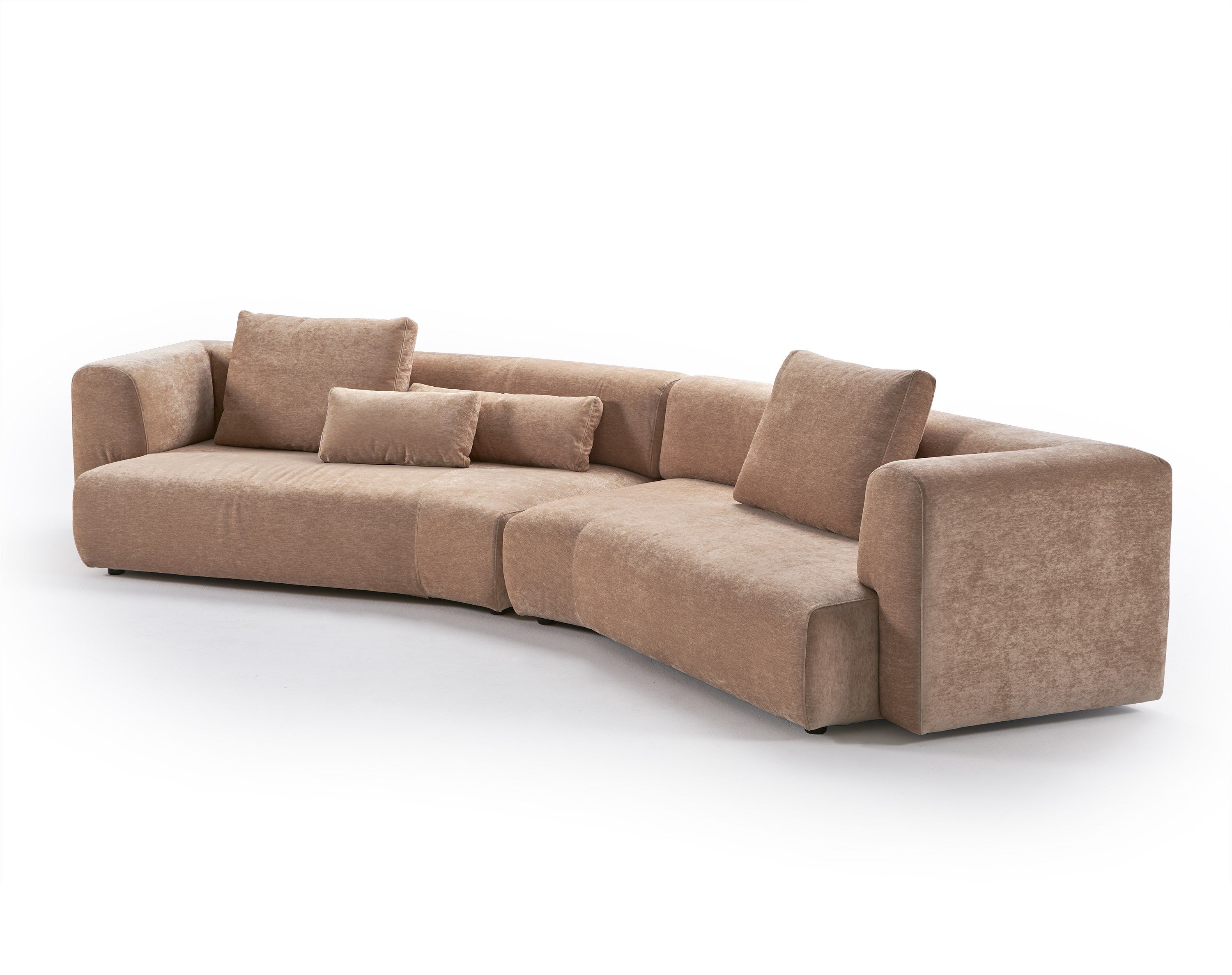 DUO MAXI | Divano curvo Divano modulare curvo in cotone By Sancal ...