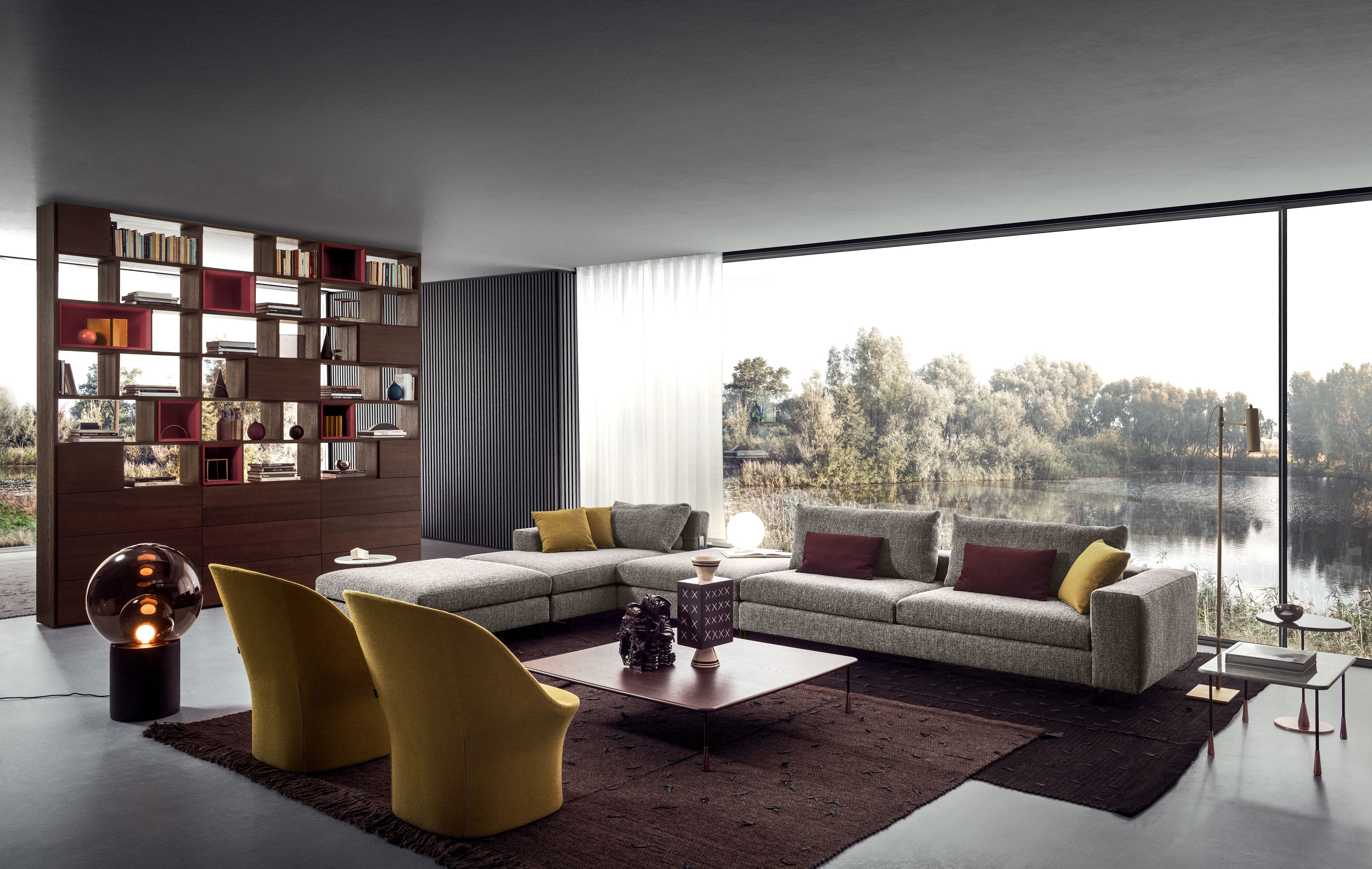 DUO Recliner 3 seater sofa By PIANCA