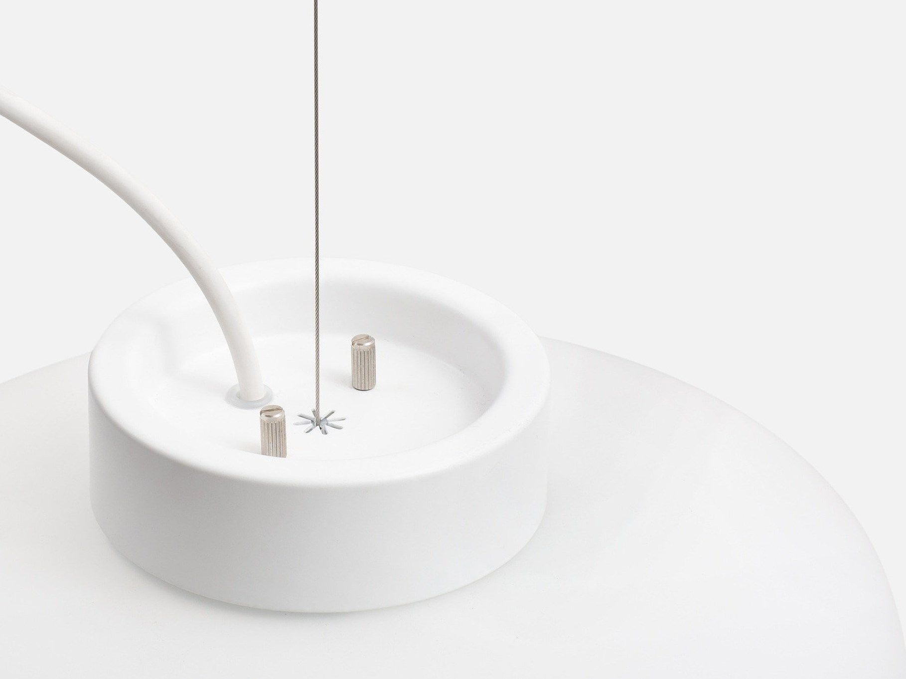 Blown glass pendant lamp DUSK By Hem design Sylvain Willenz