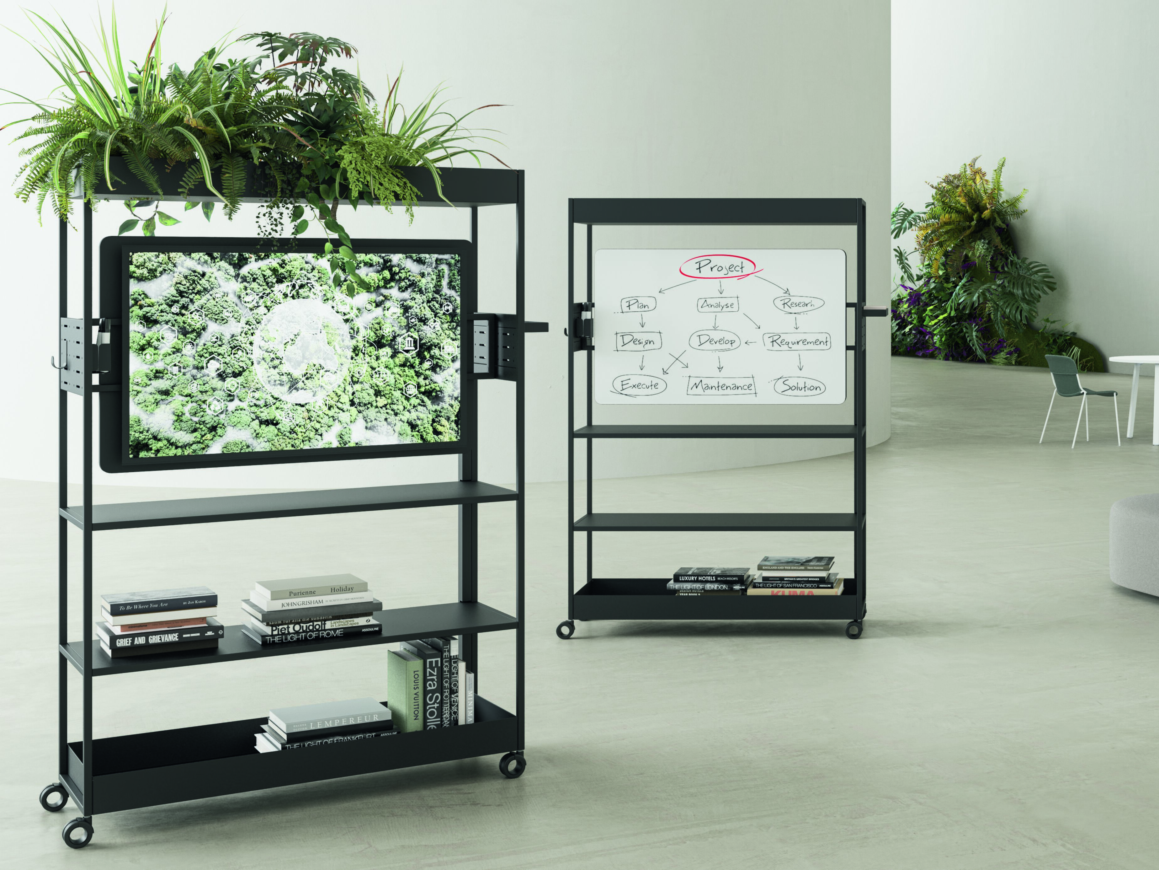 DV420-MOBILE WALL Panel de separación By DVO