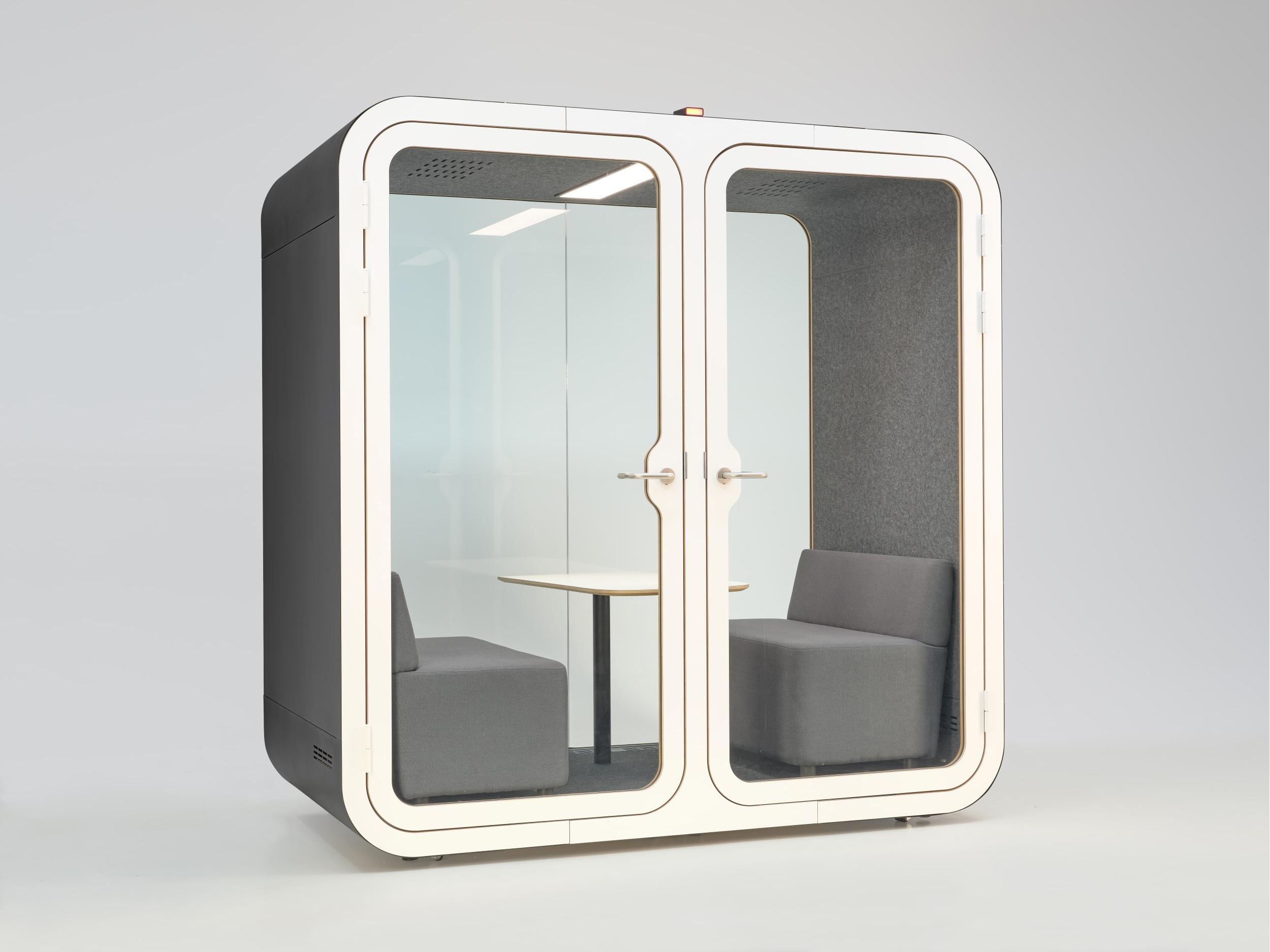 DANCOO DAWN 2D Office booth with built-in lights By Dancoo