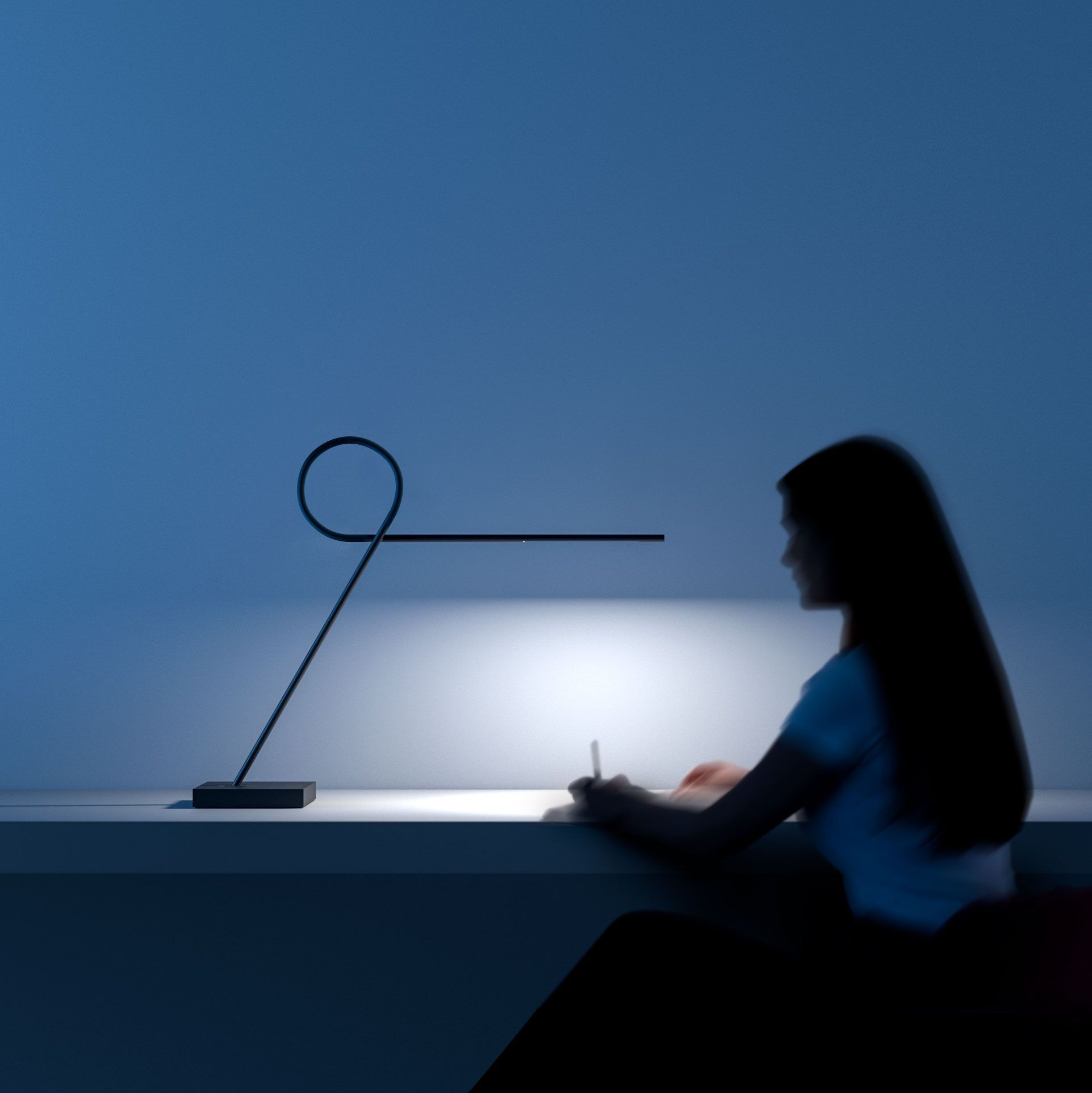 RIBBON Table lamp By Davide Groppi
