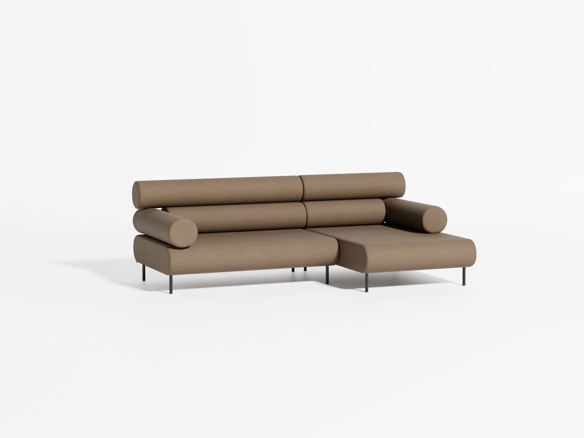 CABIN SOFT MODULAR LOUNGE - 3 SEATER CHAISE 3 seater modular sofa with ...