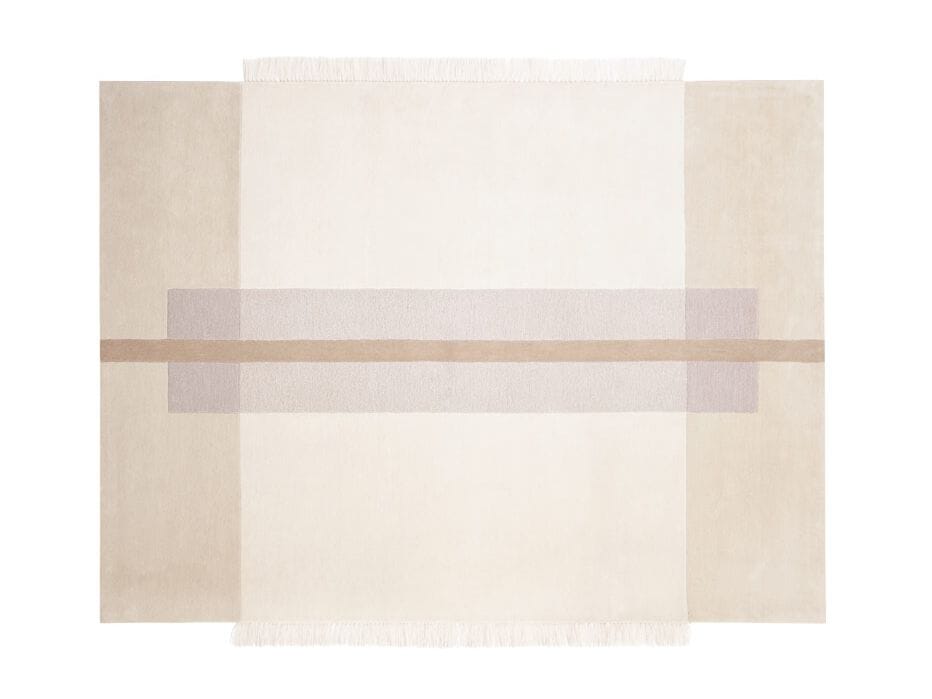 OVERLAY RECTANGLE NEUTRAL Rug By DesignByThem