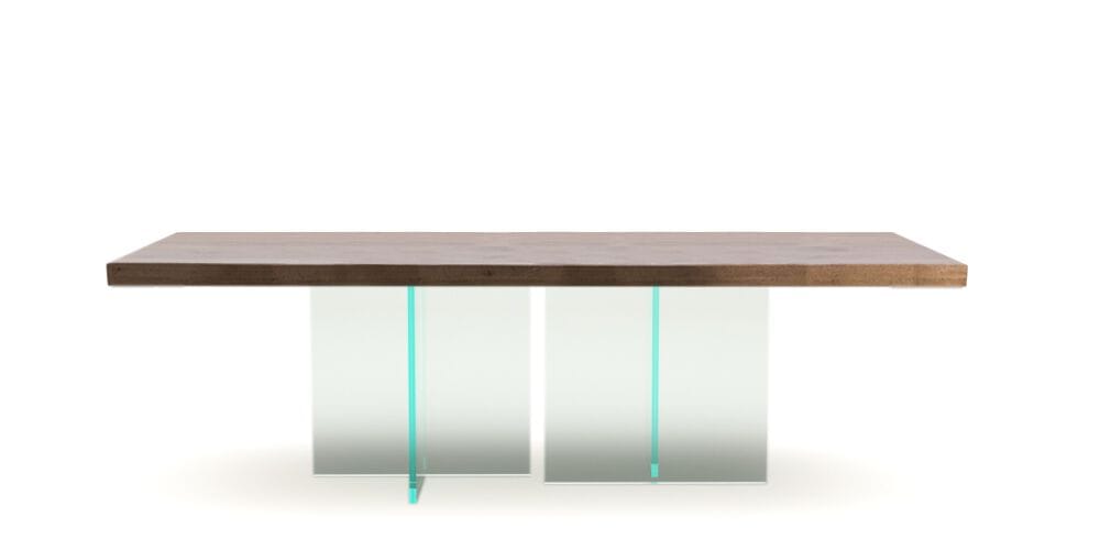ALABAMA Rectangular oak Table top By Devina Nais