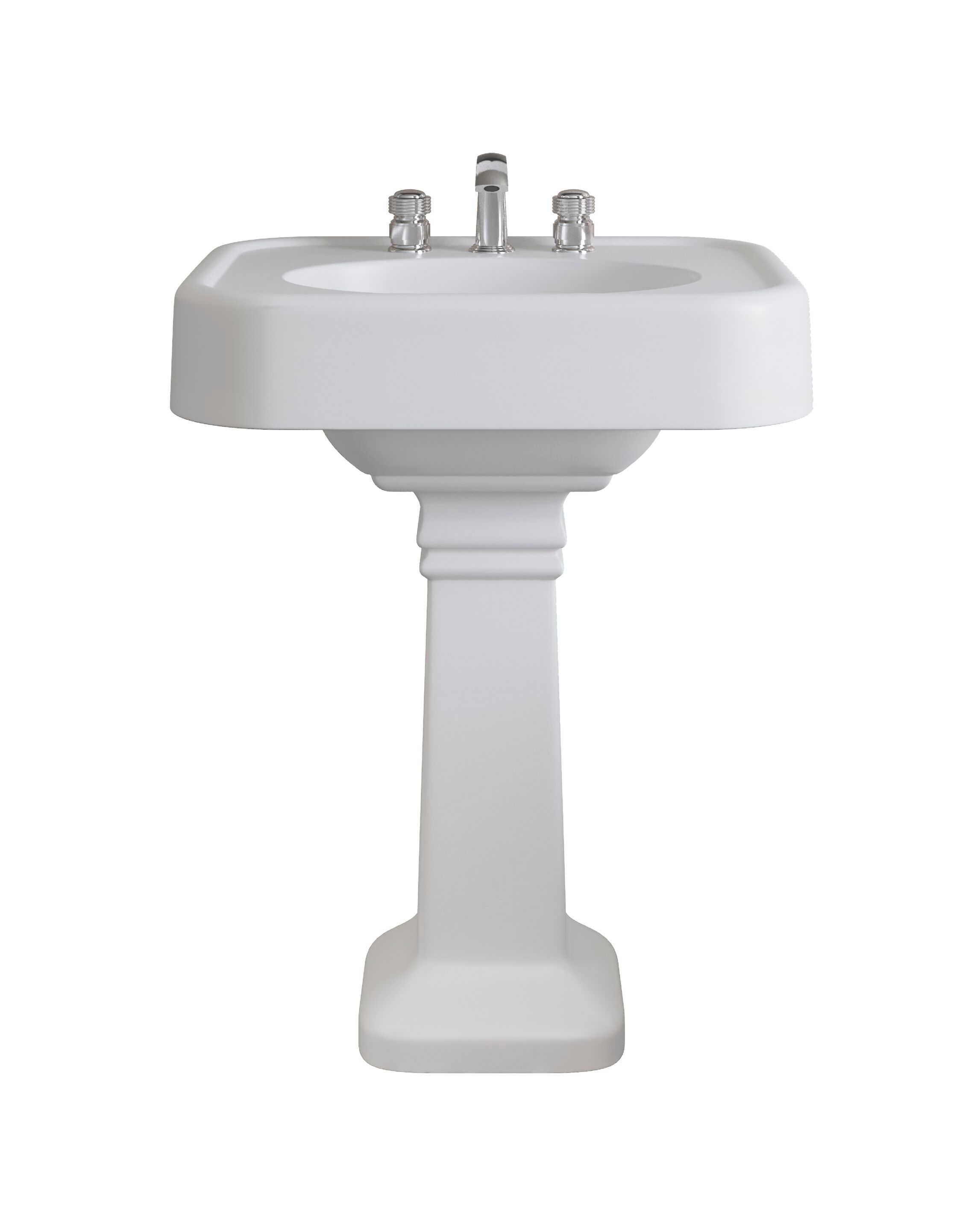 BLUES IN WHITE TEC PLUS Washbasin By Devon&Devon