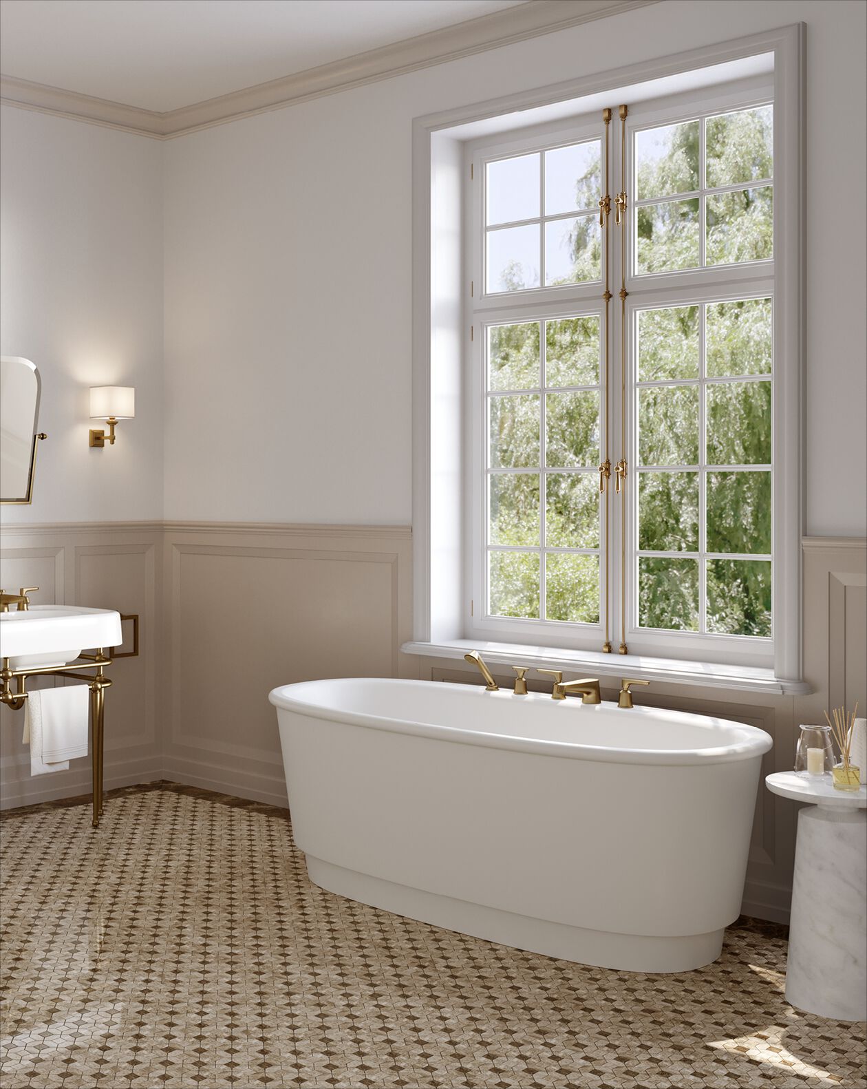 Pavimento in marmo ÉLITE MARBLE TILES - Devon&Devon - Edilportale