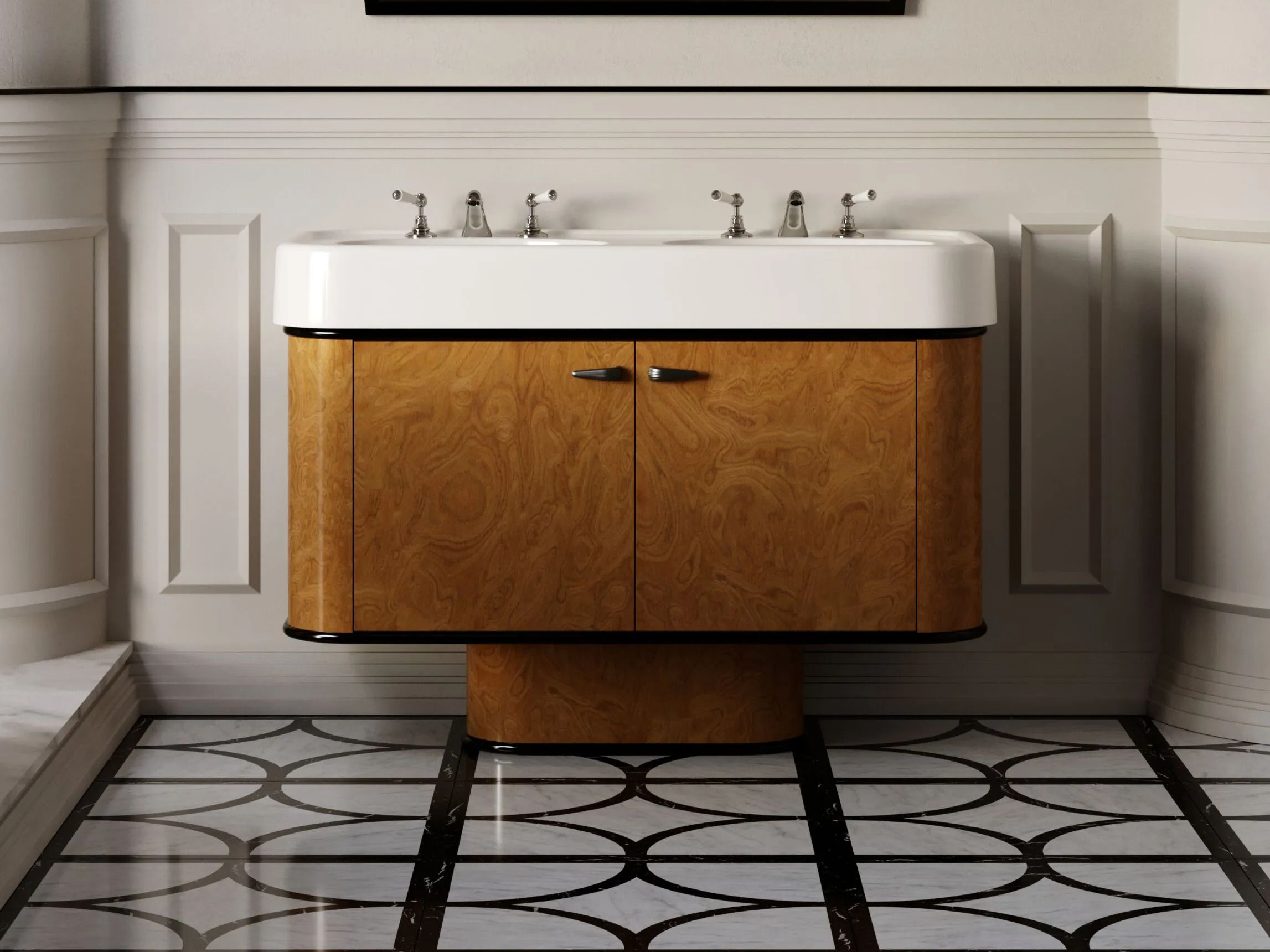 LIBERTY CERAMIC Vanity unit By Devon&Devon