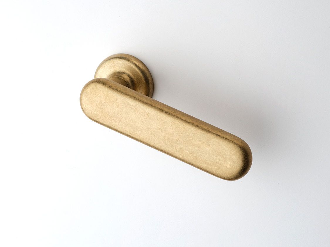PALM Brass door handle By Dnd
