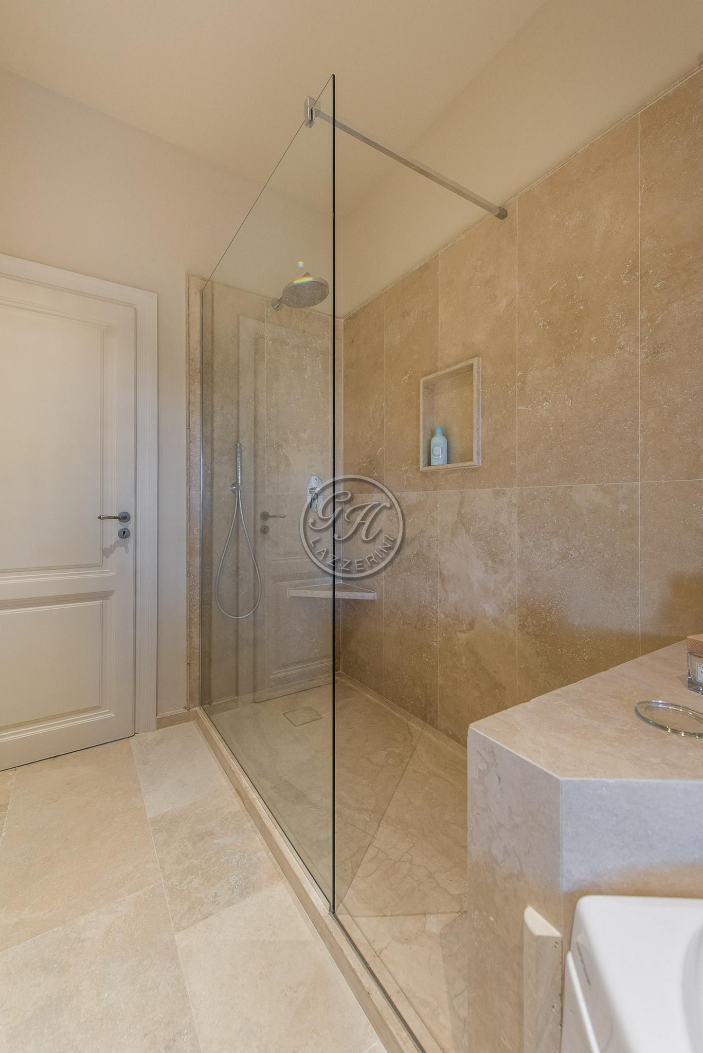 Natural stone wall tiles Stone shower 10 By GH LAZZERINI