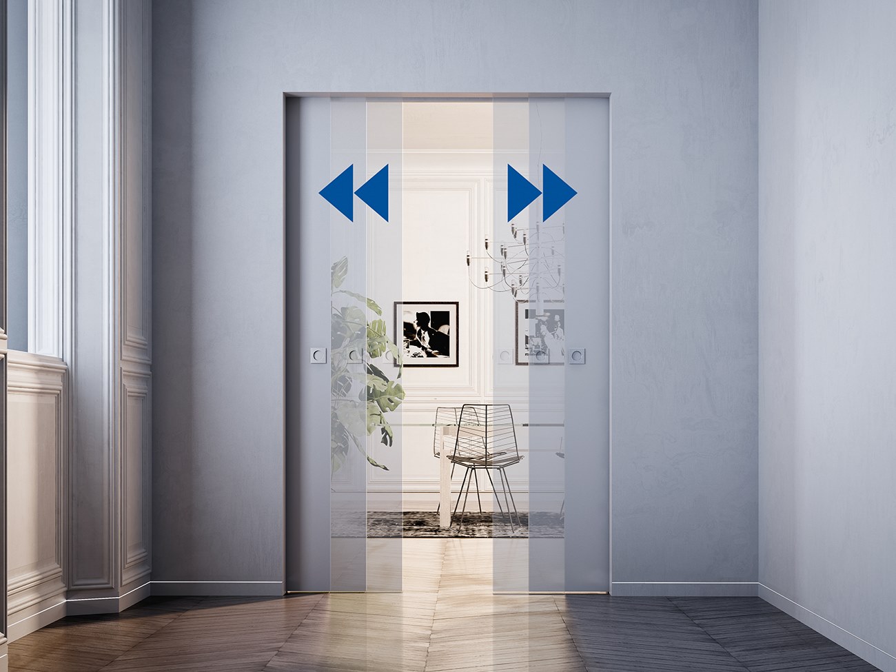 Double door coordination for Syntesis Synchronized opening/closing ...