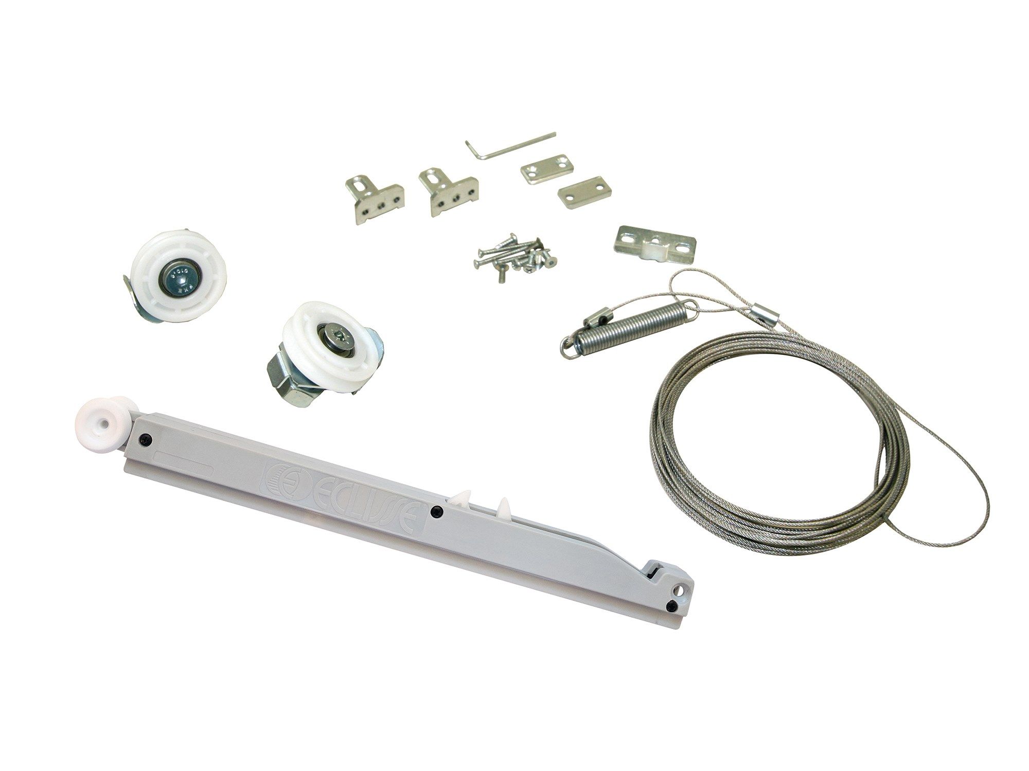 ACCESSORIES Synchronized opening/closing system for double pocket doors ...