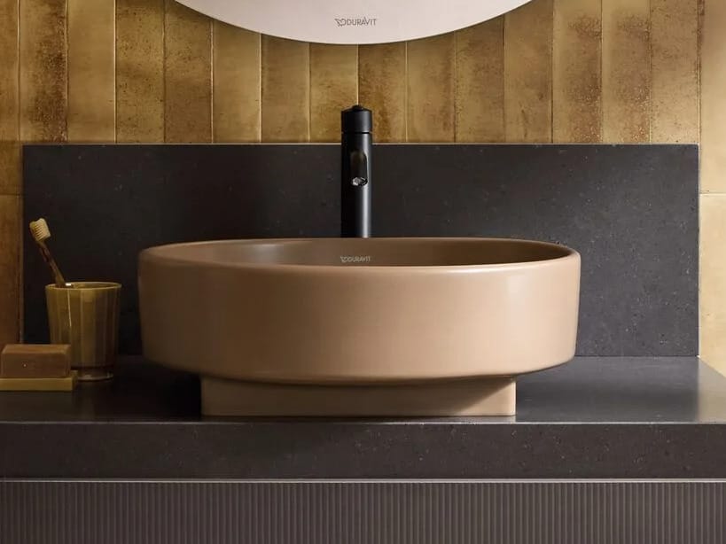 BALCOON 241055 Oval countertop ceramic washbasin By Duravit