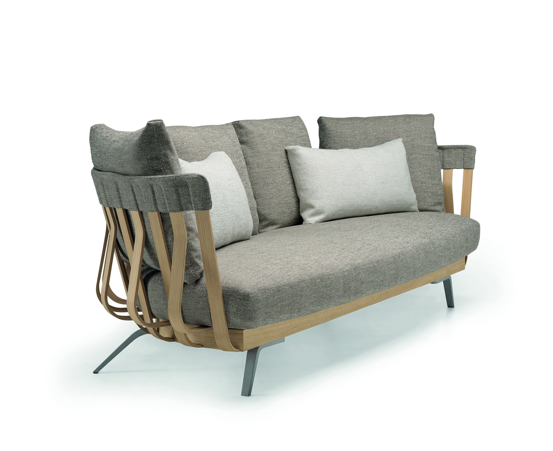 E LA NAVE VA SOFA - 02B 3 seater fabric sofa By Alias | design Atelier Oï