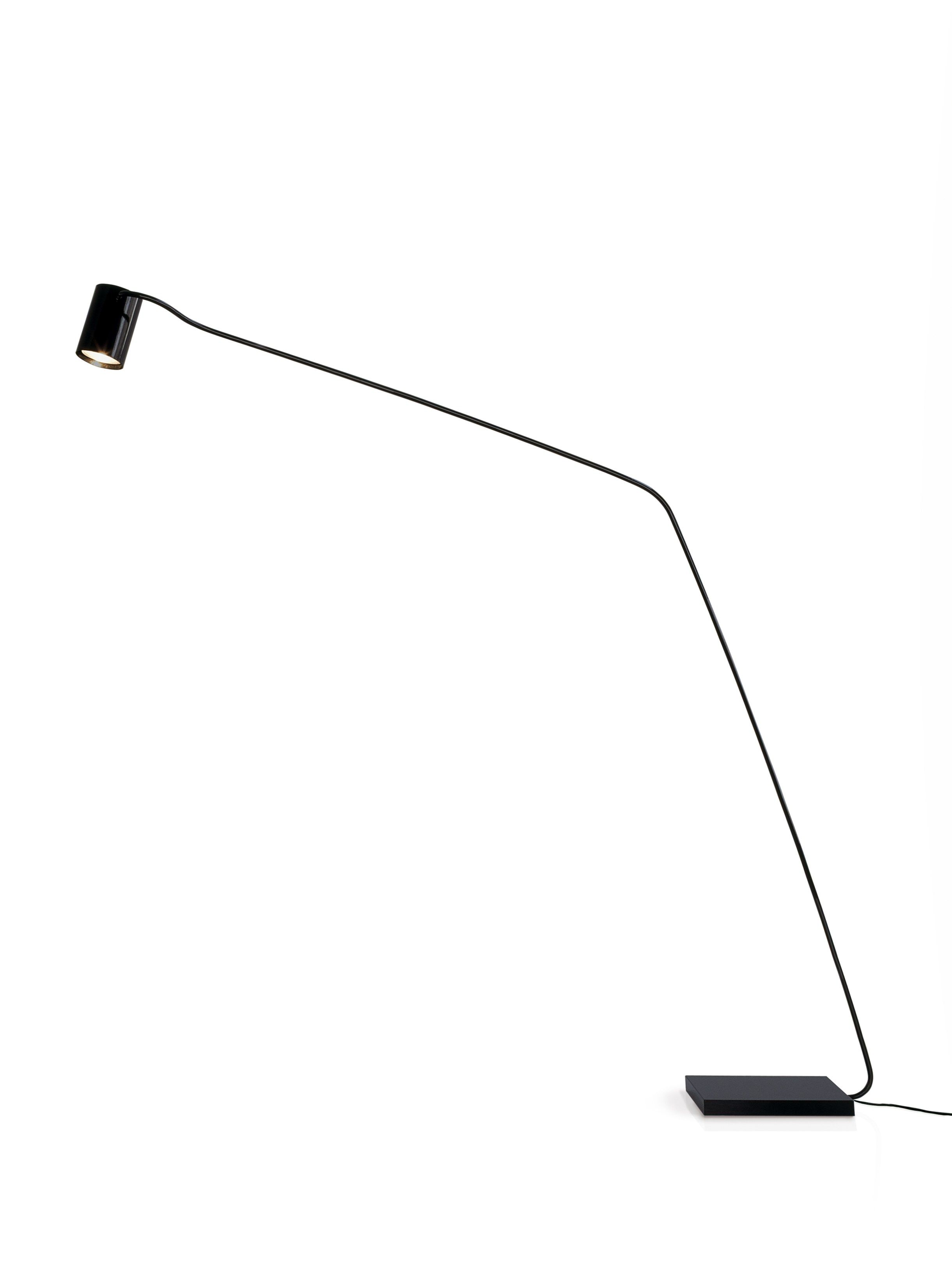LED powder coated steel floor lamp E.T. By spHaus
